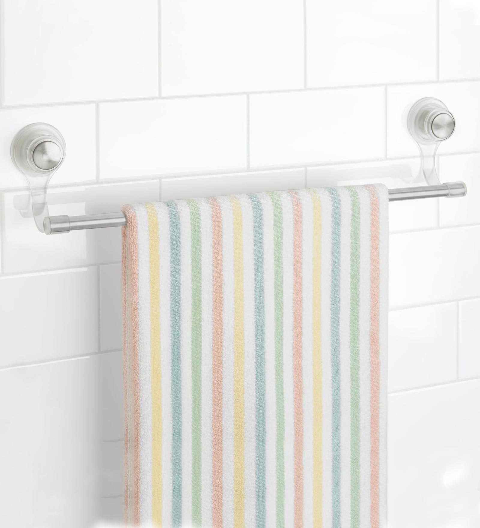 Buy Plastic Silver Towel Rod (Length: 9 Inches) by Interdesign at 100% ...