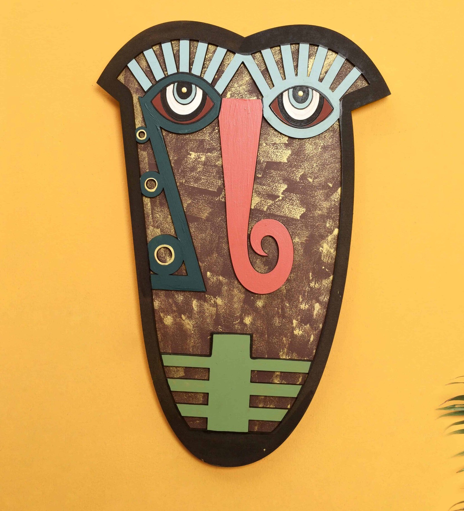 Buy Polite Paul Wall Decor Mask by Aakriti Art Creations at 20% OFF by ...