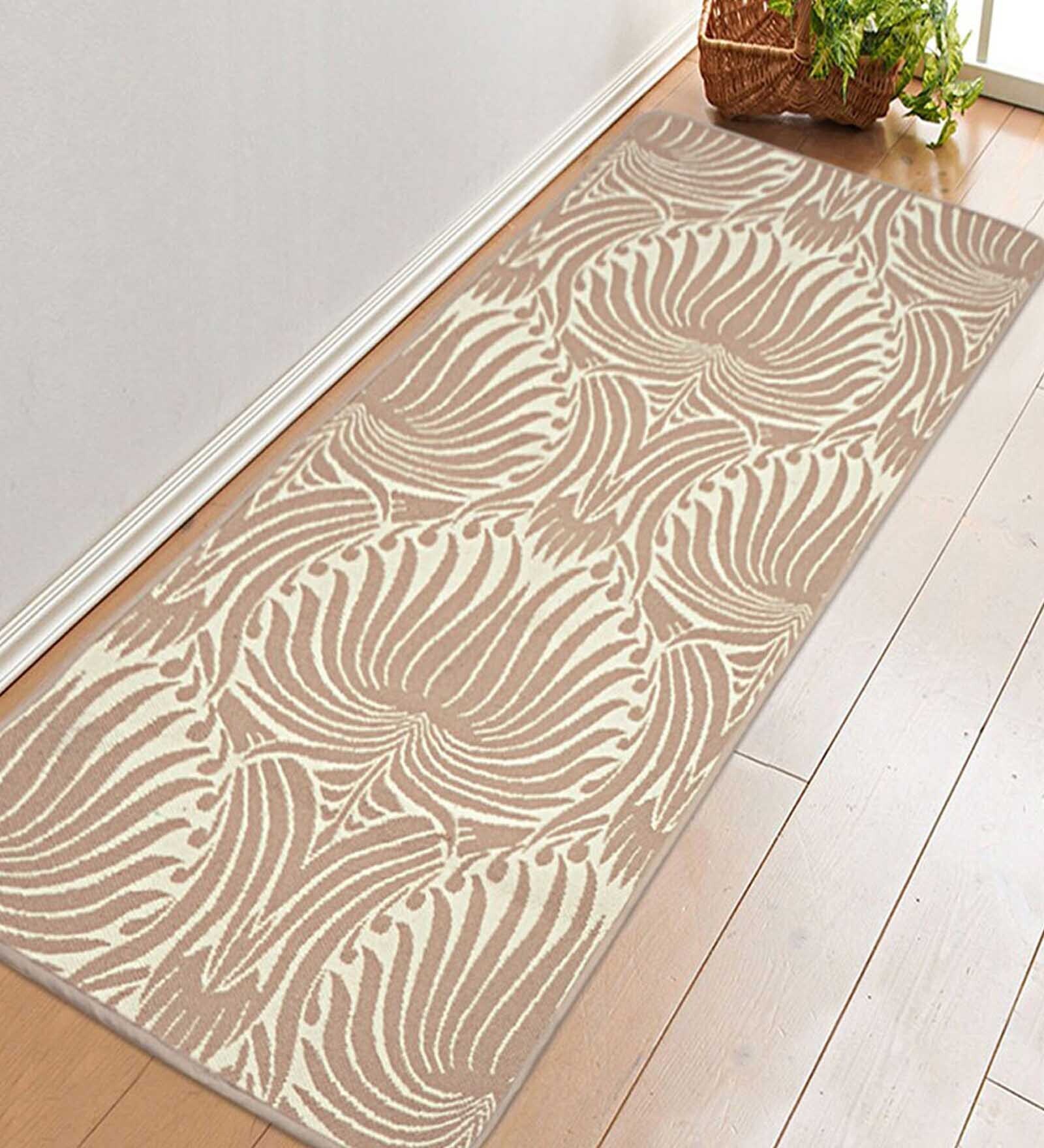 Buy Beige Polyester Foldable Anti Skid 5 ft x 2 ft Yoga Mat at 44% OFF ...