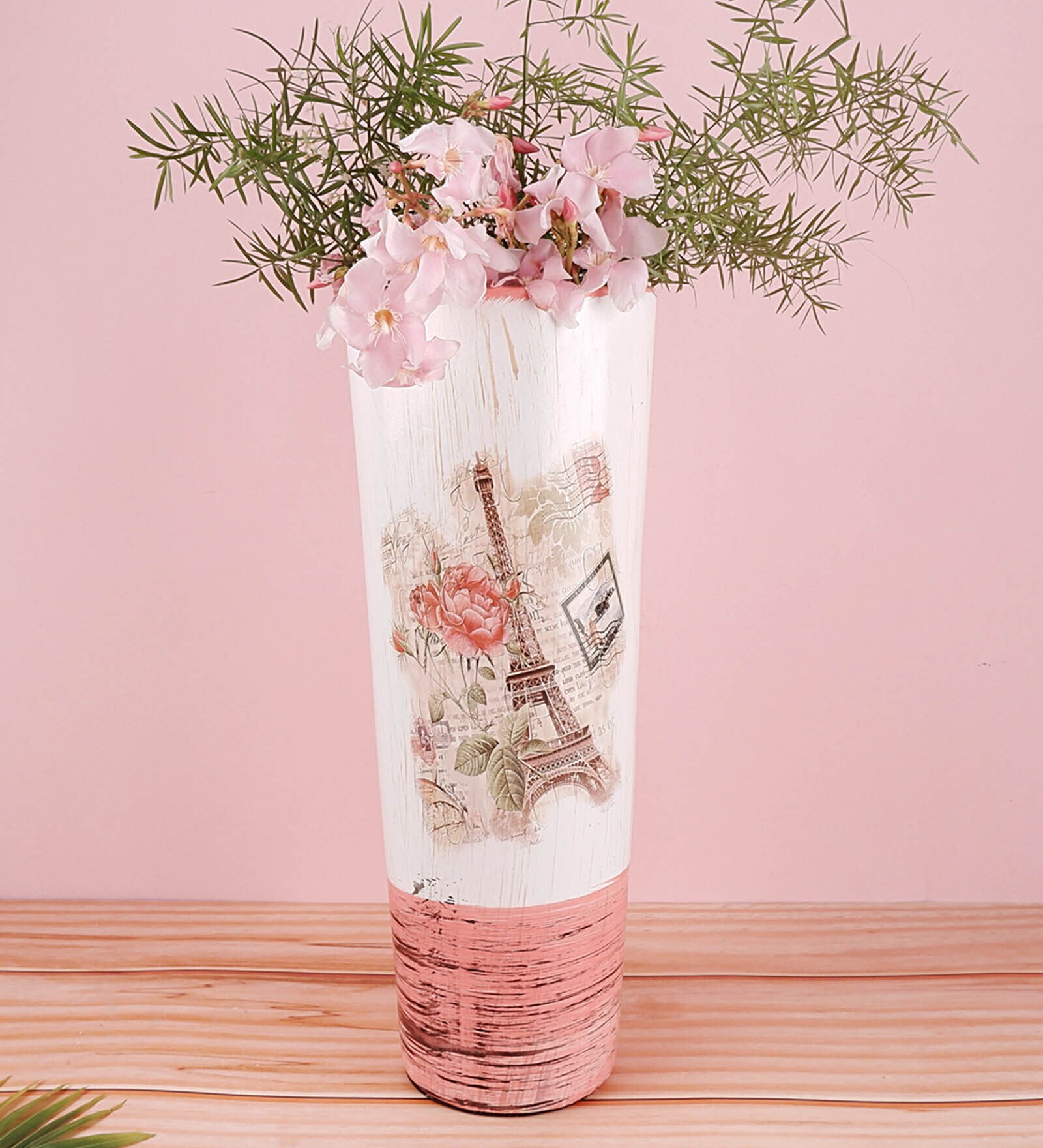 Buy Polyresin Beige Designer Vase By The White Ink Decor at 49% OFF by ...