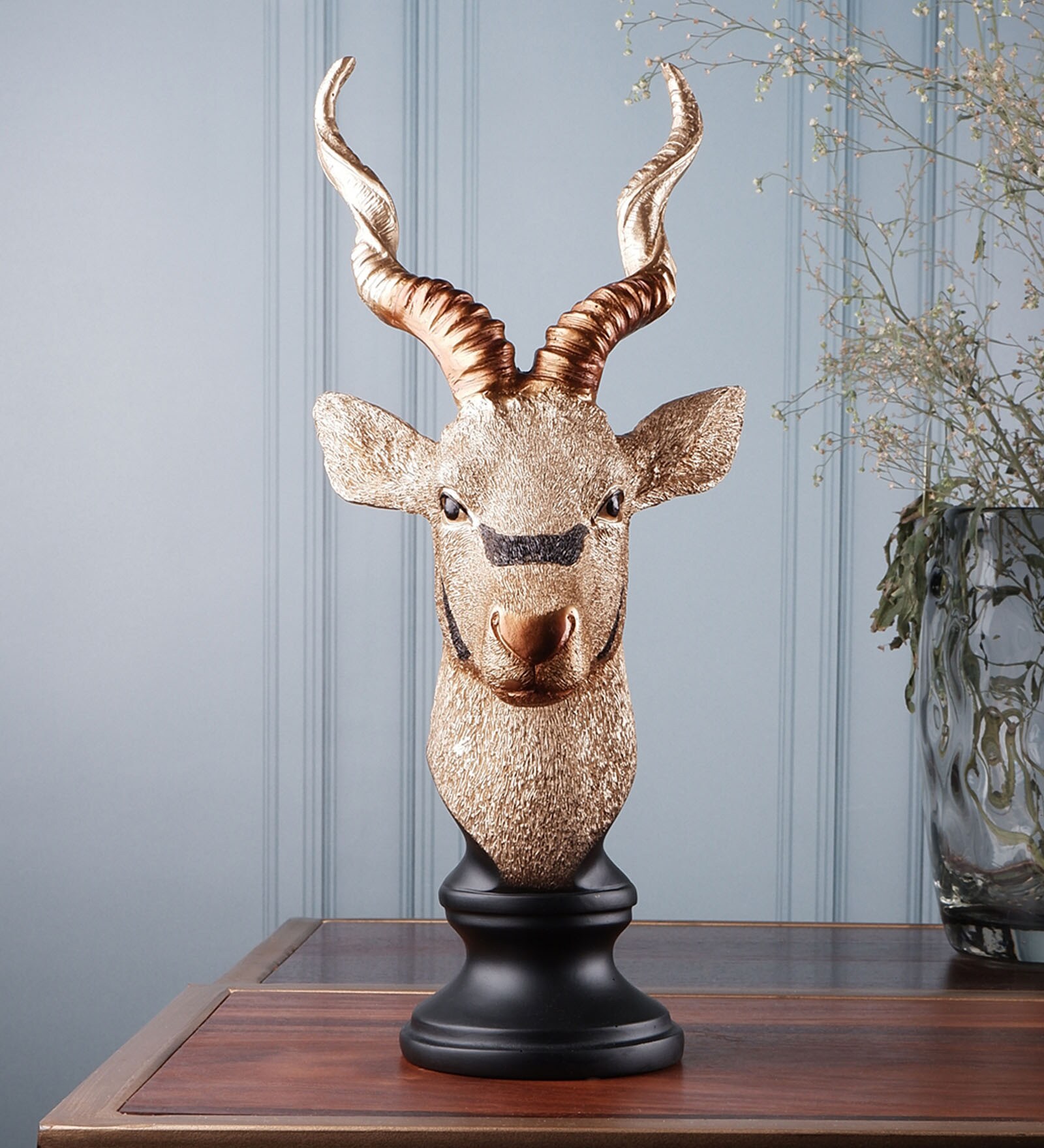 Buy Polyresin Premium Deer Figurine at 32% OFF by The White Ink Decor ...