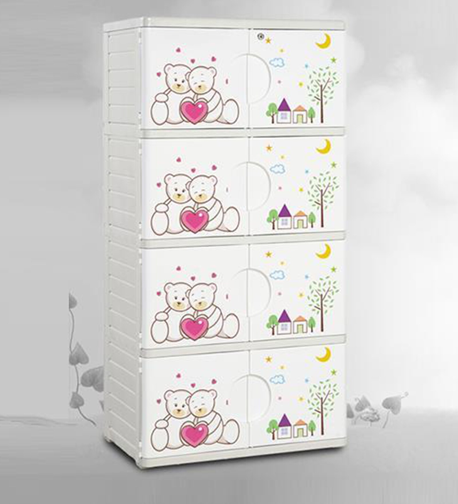 Buy Poo Synthetic Fiber Free Standing Cabinet in Beige at 4% OFF by The ...