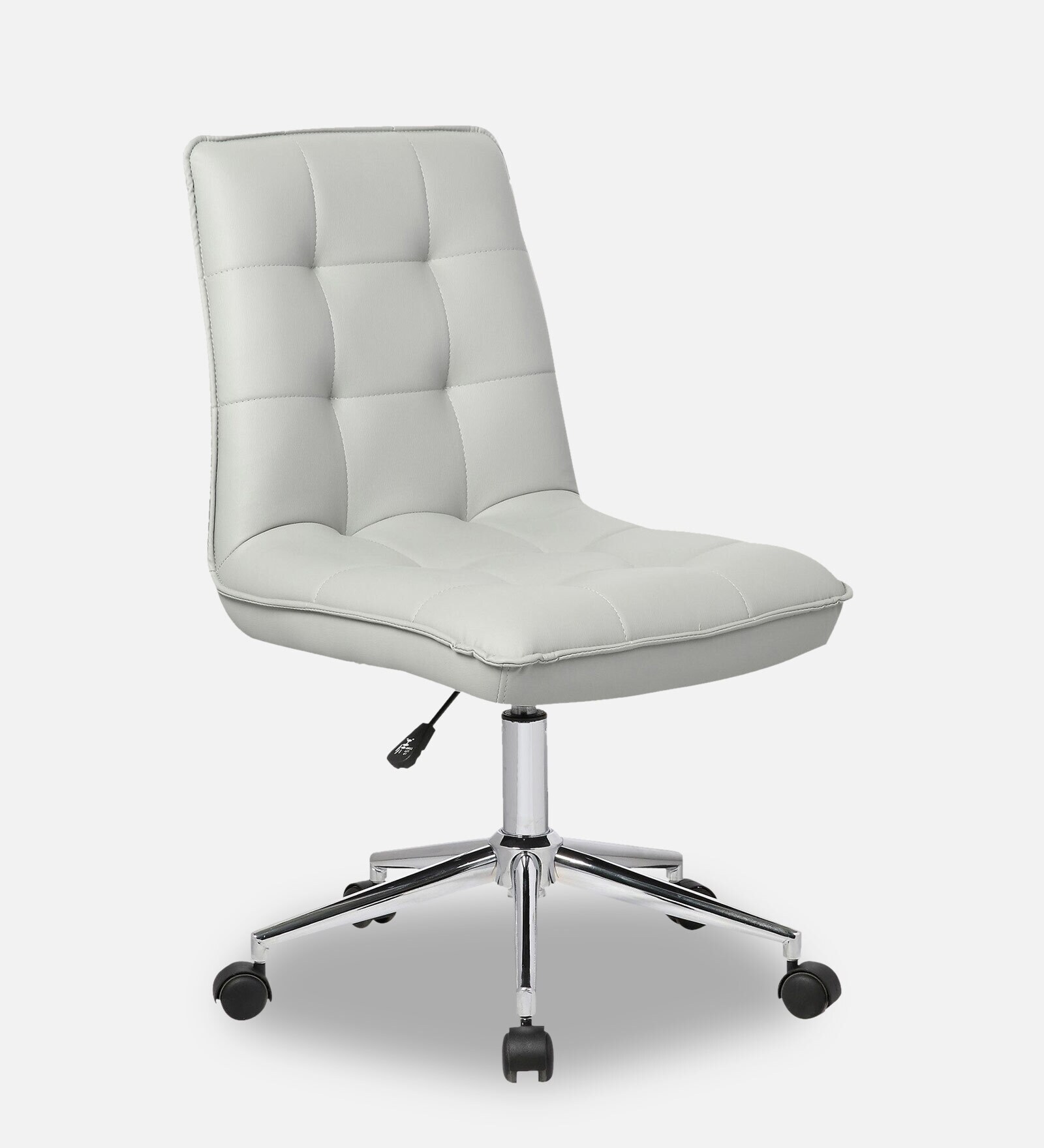 Buy Fuzzy Leatherette Guest Chairs in Grey Colour at 100% OFF by Finch ...