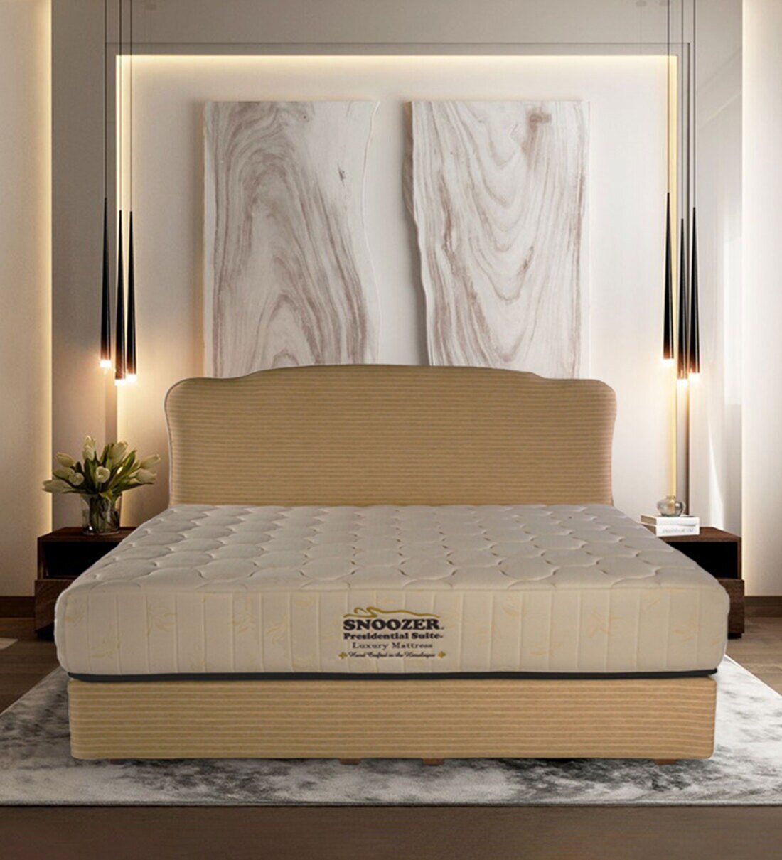 Buy Presidential Suite 12 inch Pocketed Spring Queen Size Mattress at ...