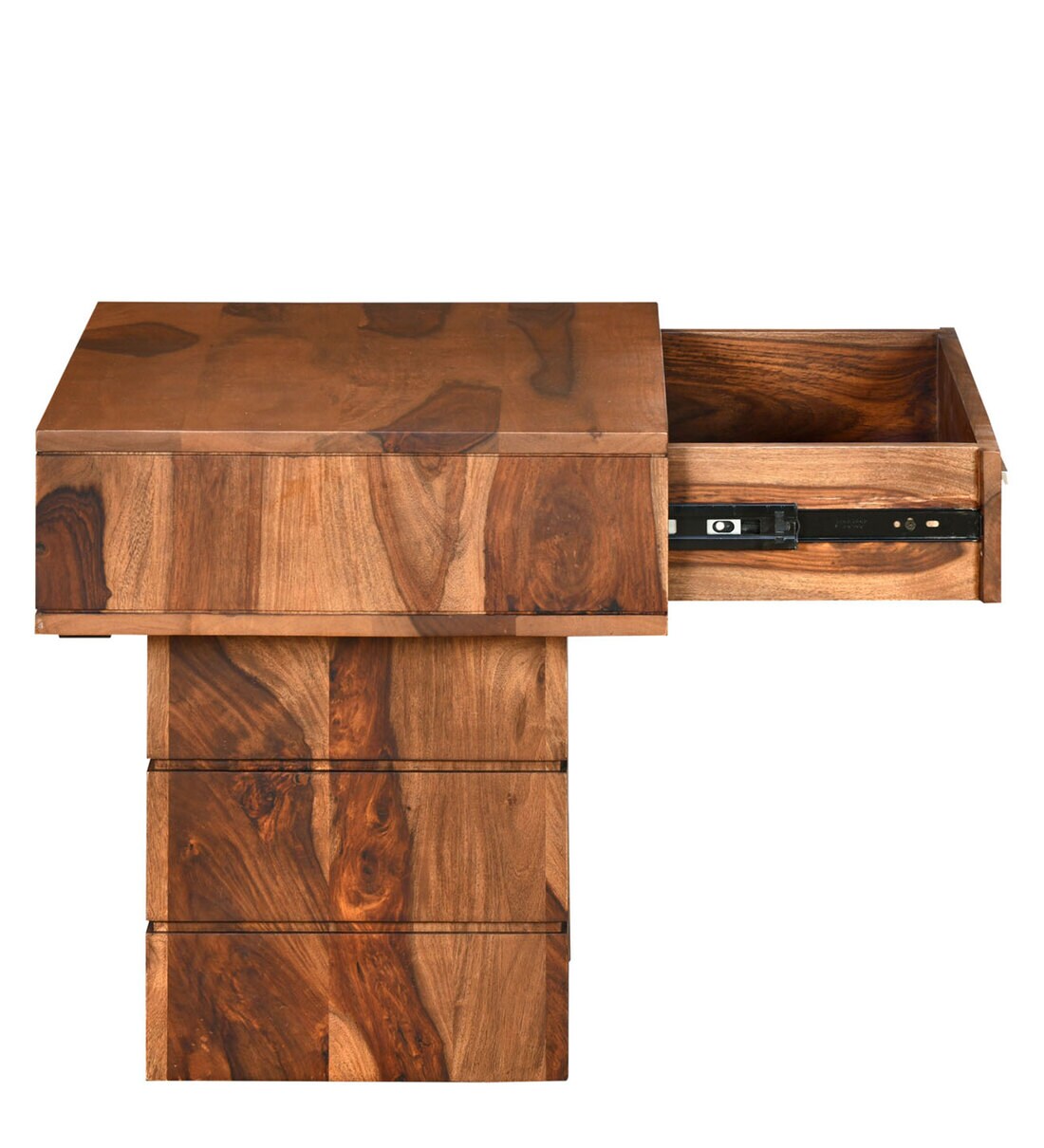 Buy Pride Side Table in Walnut Colour by @home Online - Transitional ...