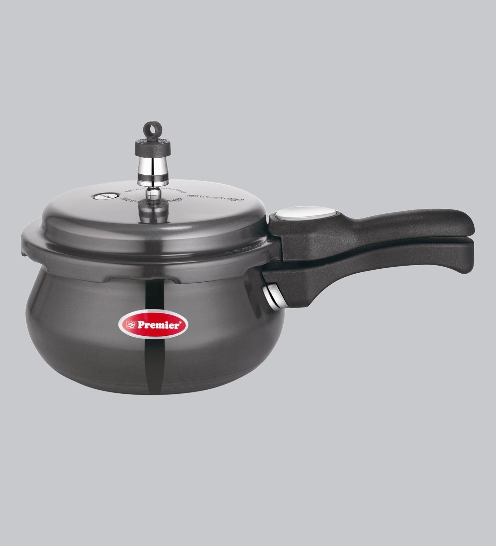 Buy Premier Aluminium Outer Lid Handi Trendy Black Pressure Cooker 3 ...