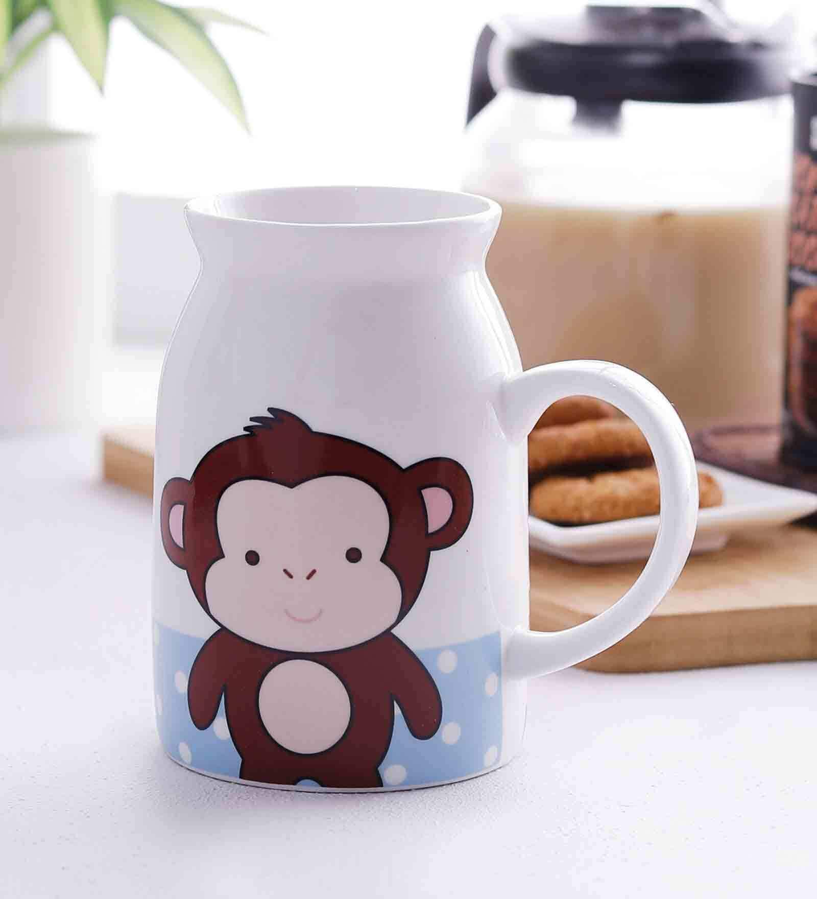 Buy Madden 320ml Multicolour (Set of 2) Ceramic Coffee Mug at 22% OFF by Clay Craft | Pepperfry