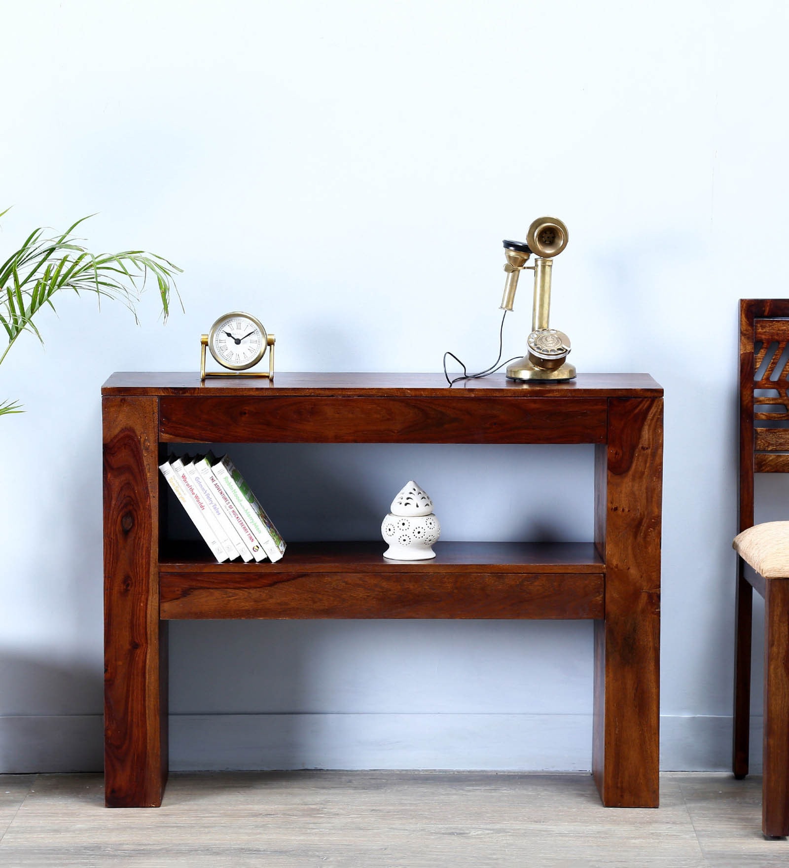 Buy Presque Console Table in Provincial Teak Finish at 2% OFF by ...