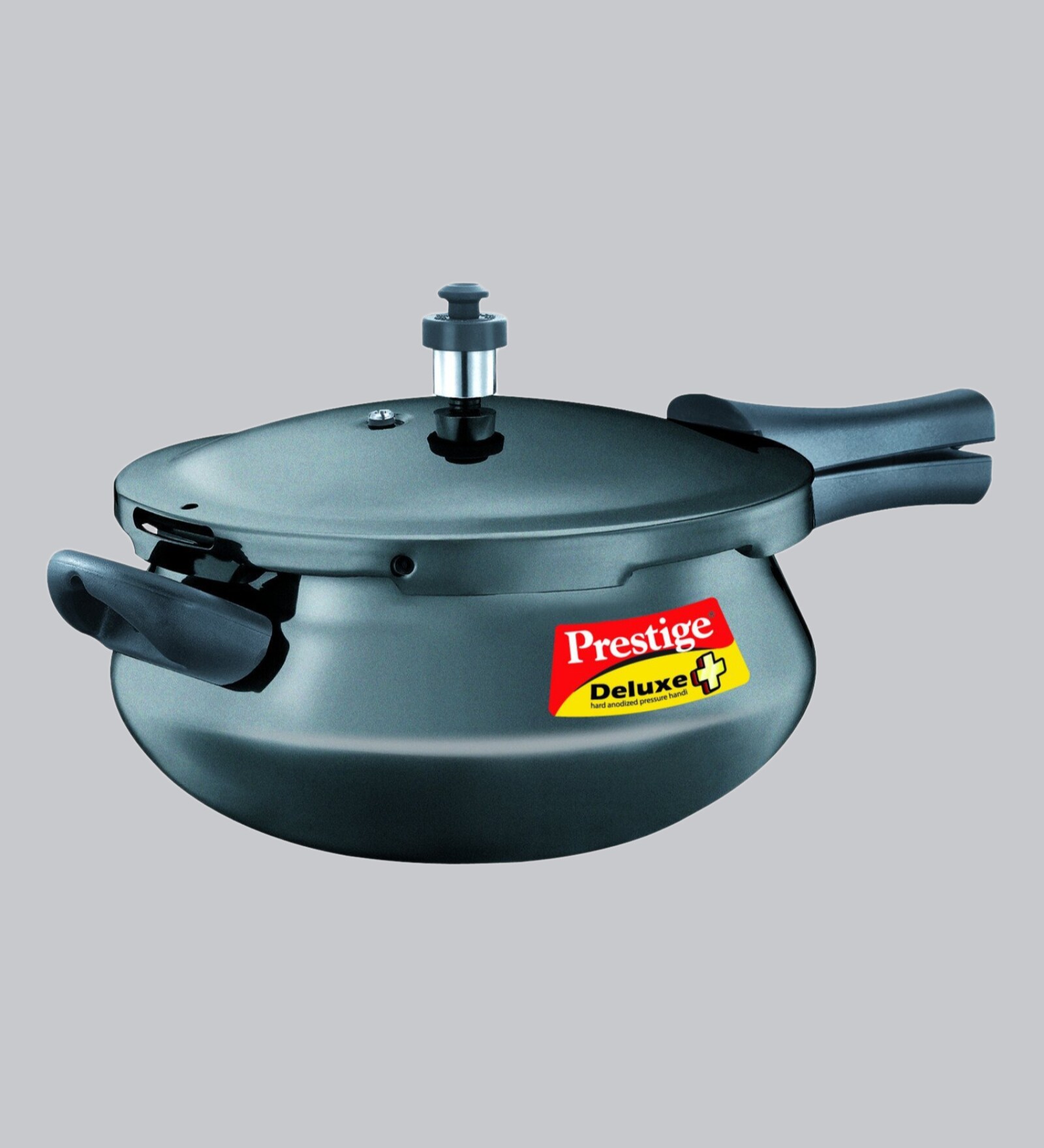 Buy Induction Base Hard Anodized Aluminium Pressure Cooker- 4.8 Ltr By ...