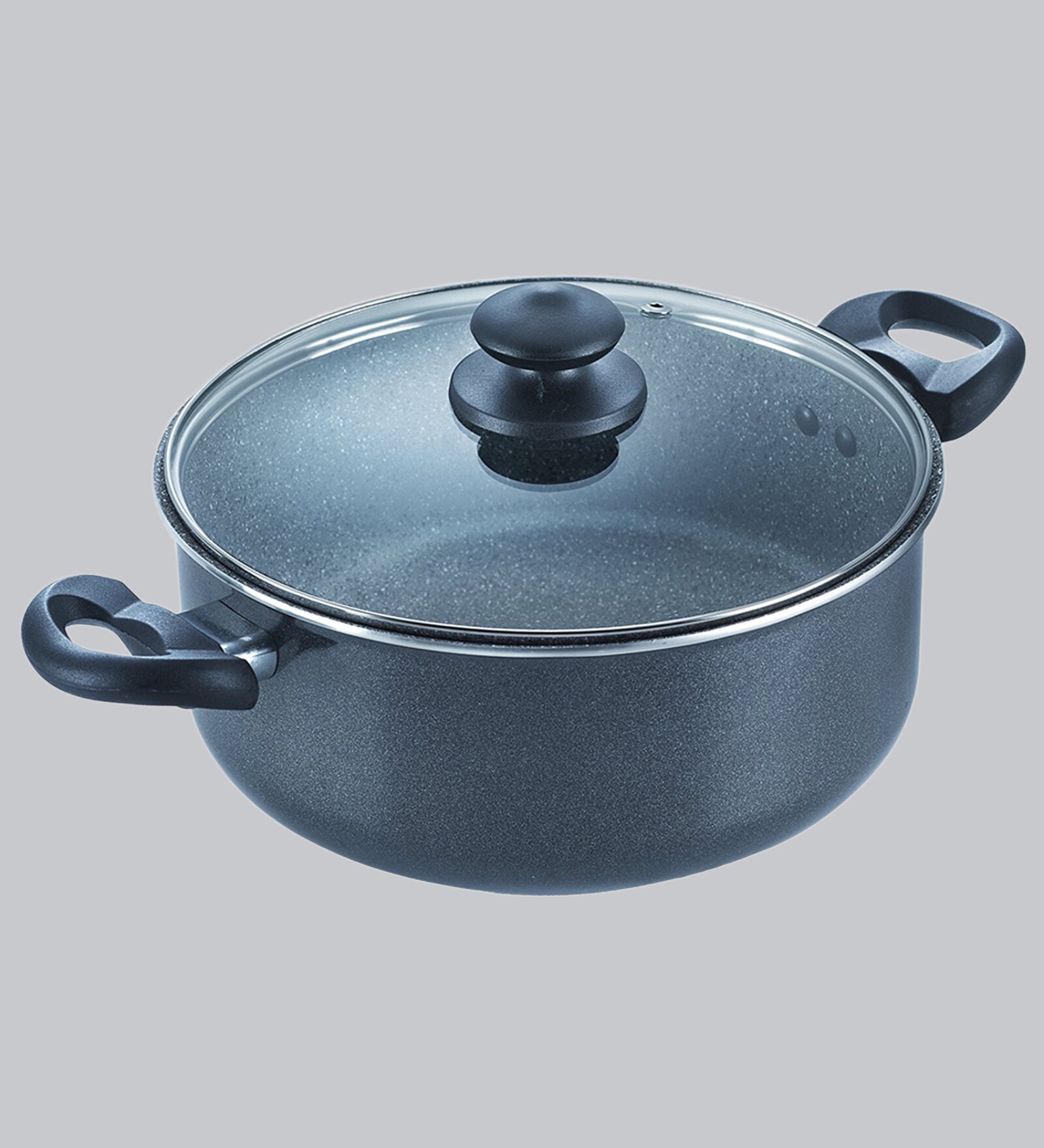 Buy Omega Deluxe Granite Cooking Pot 240 MM Online - Discontinued ...