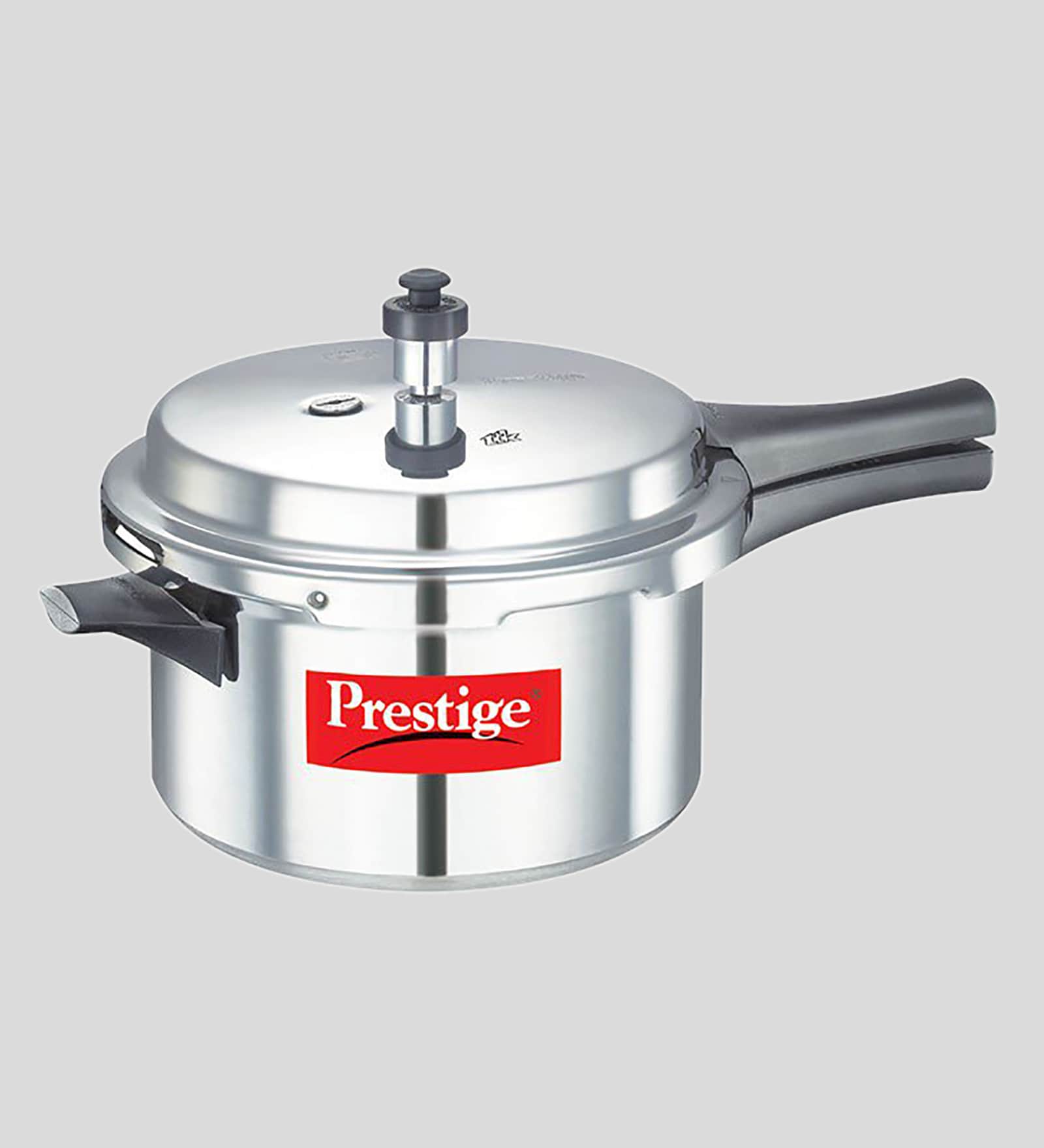 Buy Prestige Popular Aluminium Pressure Cooker, 4 Ltr, Silver at 100% ...