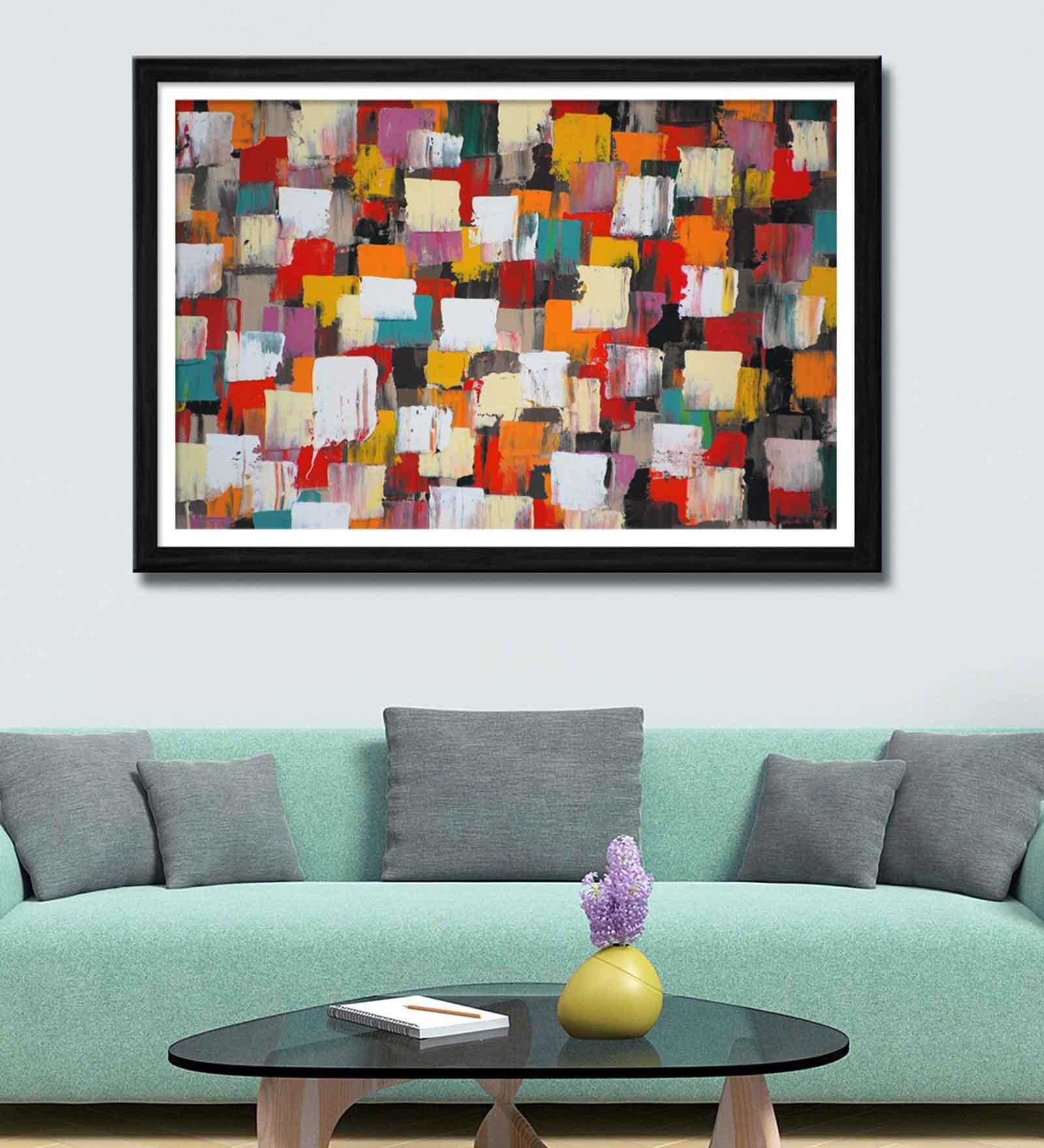 Buy Printed Abstract Art Canvas Art Print at 30% OFF by 999Store ...