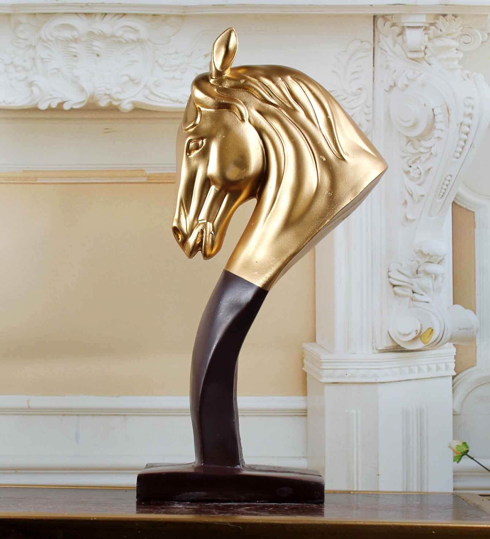 Buy Prosperity Horse Brown Polyresin Figurine at 49% OFF by The White ...