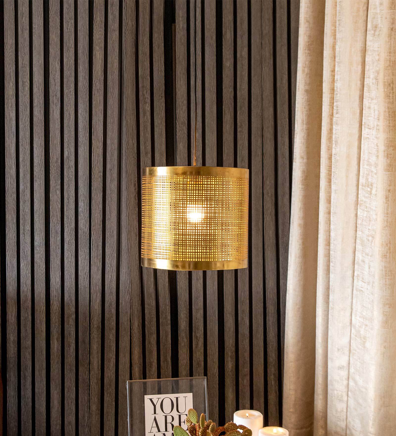 Buy Livorno Prufen Gold Mild Steel Hanging Light by Logam at 23% OFF by ...