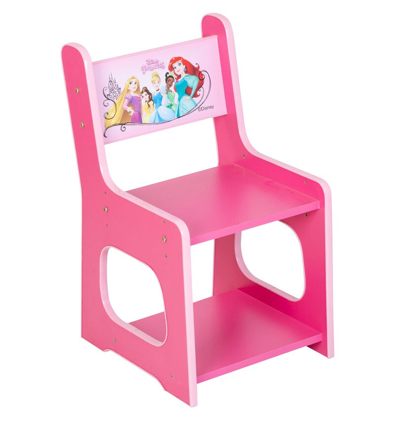 Buy Princess Theme Desk & Chair with Adjustable Height Feature by Yipi ...