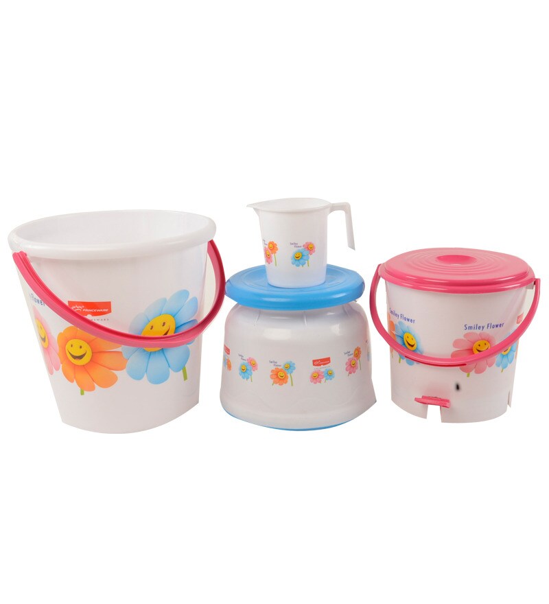 Buy Princeware Waves 6 Pcs Bathroom Set Online - Accessory Sets ...