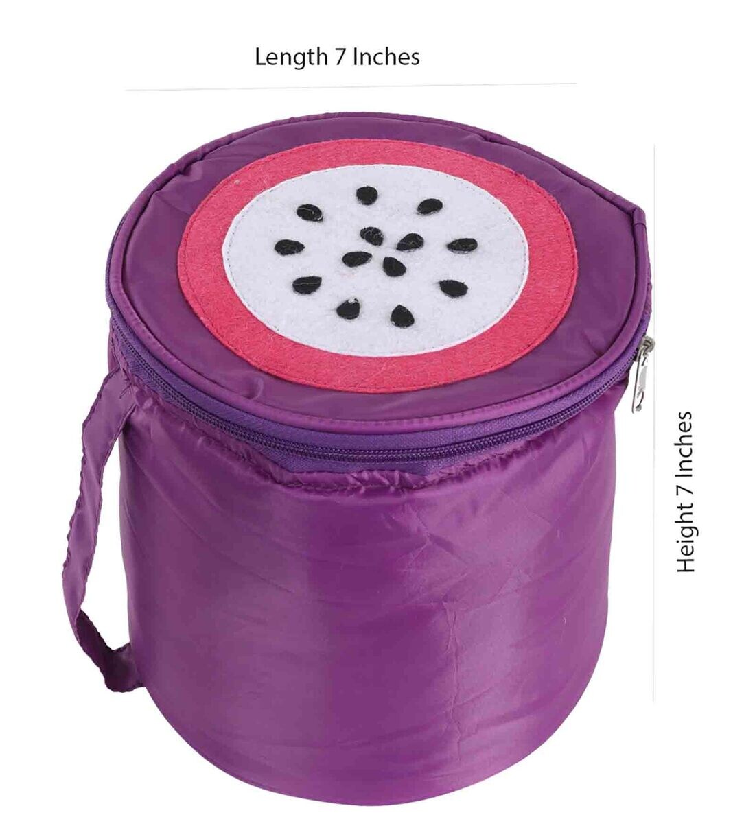 Buy Purple Nylon Foldable 1 Pc Drawer Organiser by My Gift Booth Online ...