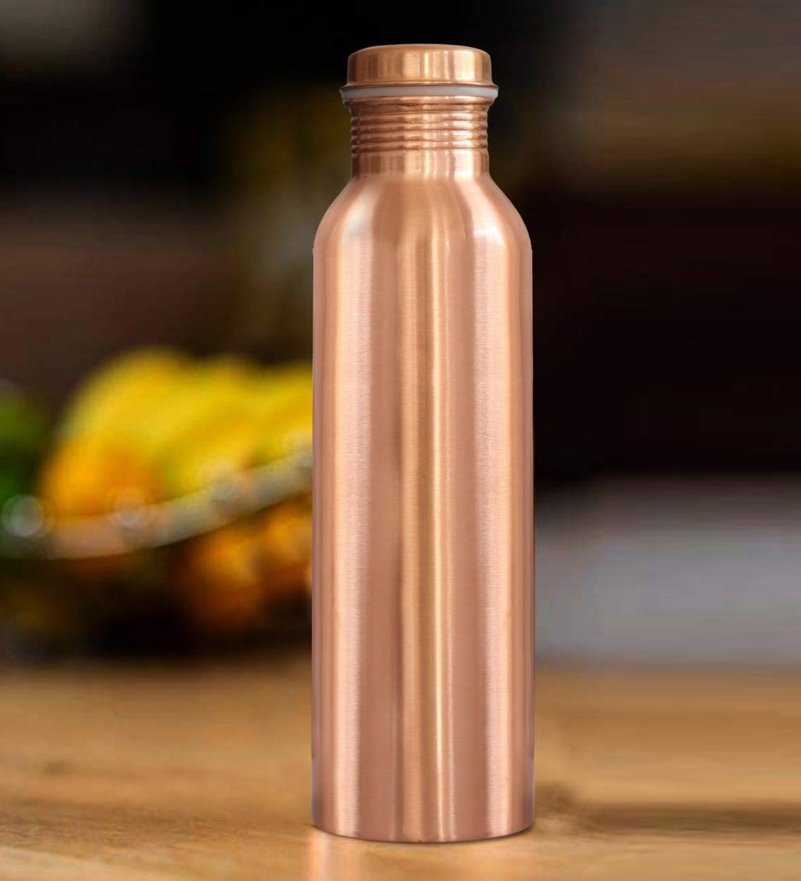 Buy Pure 750ml Gold Copper Bottle at 23% OFF by Bulkysanta | Pepperfry