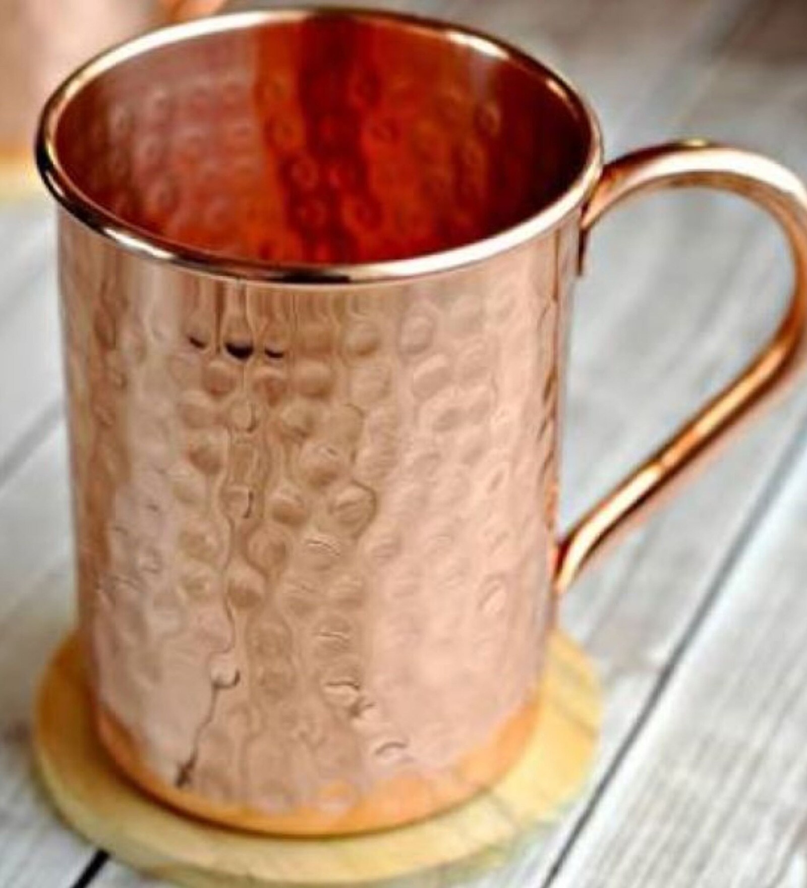 Buy Printed 450ml Brown Copper Beer Mug at 28% OFF by Bulkysanta ...