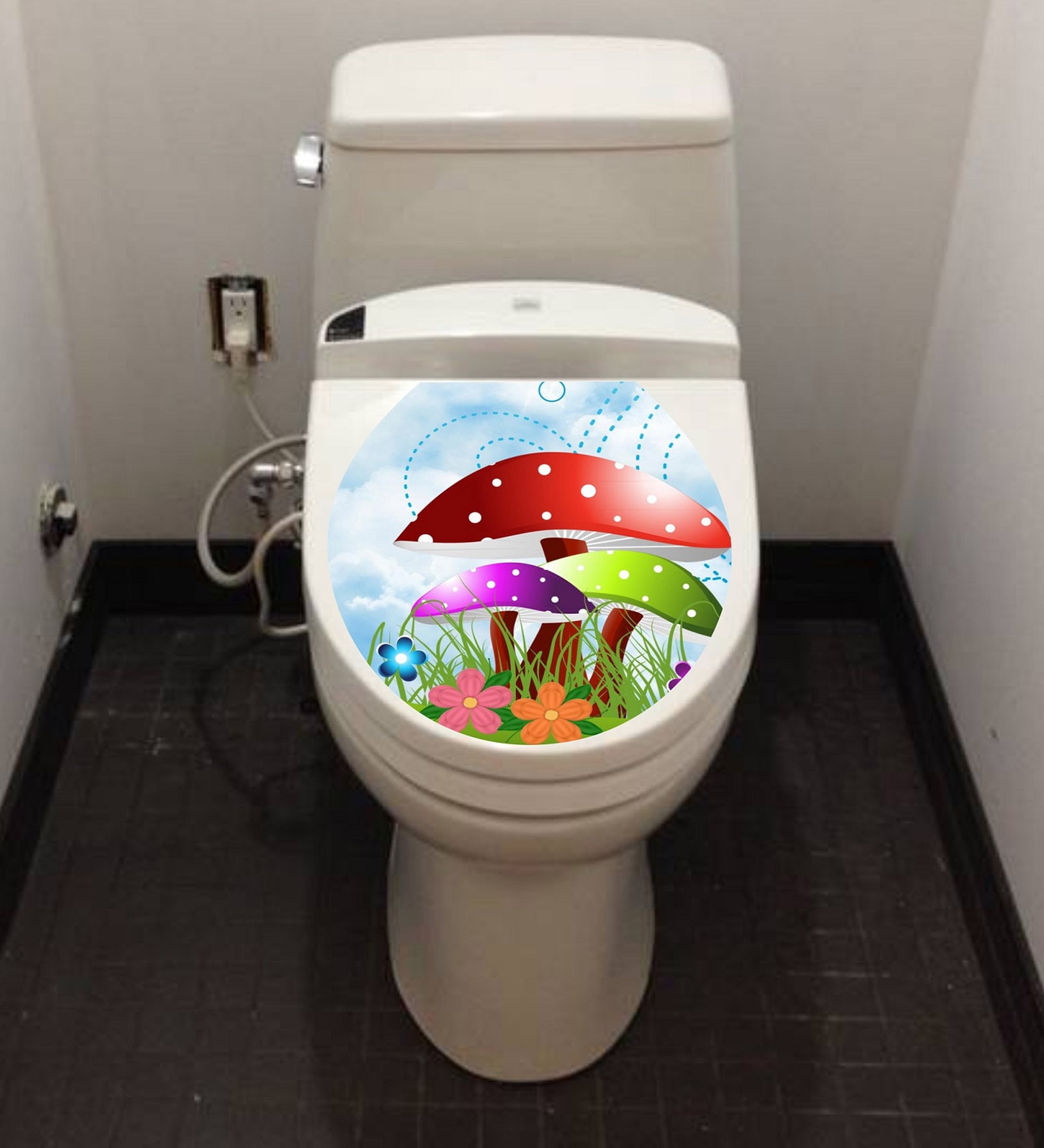 Buy PVC Vinyl Toilet Seat Sticker by Print Mantras at 27% OFF by Print ...