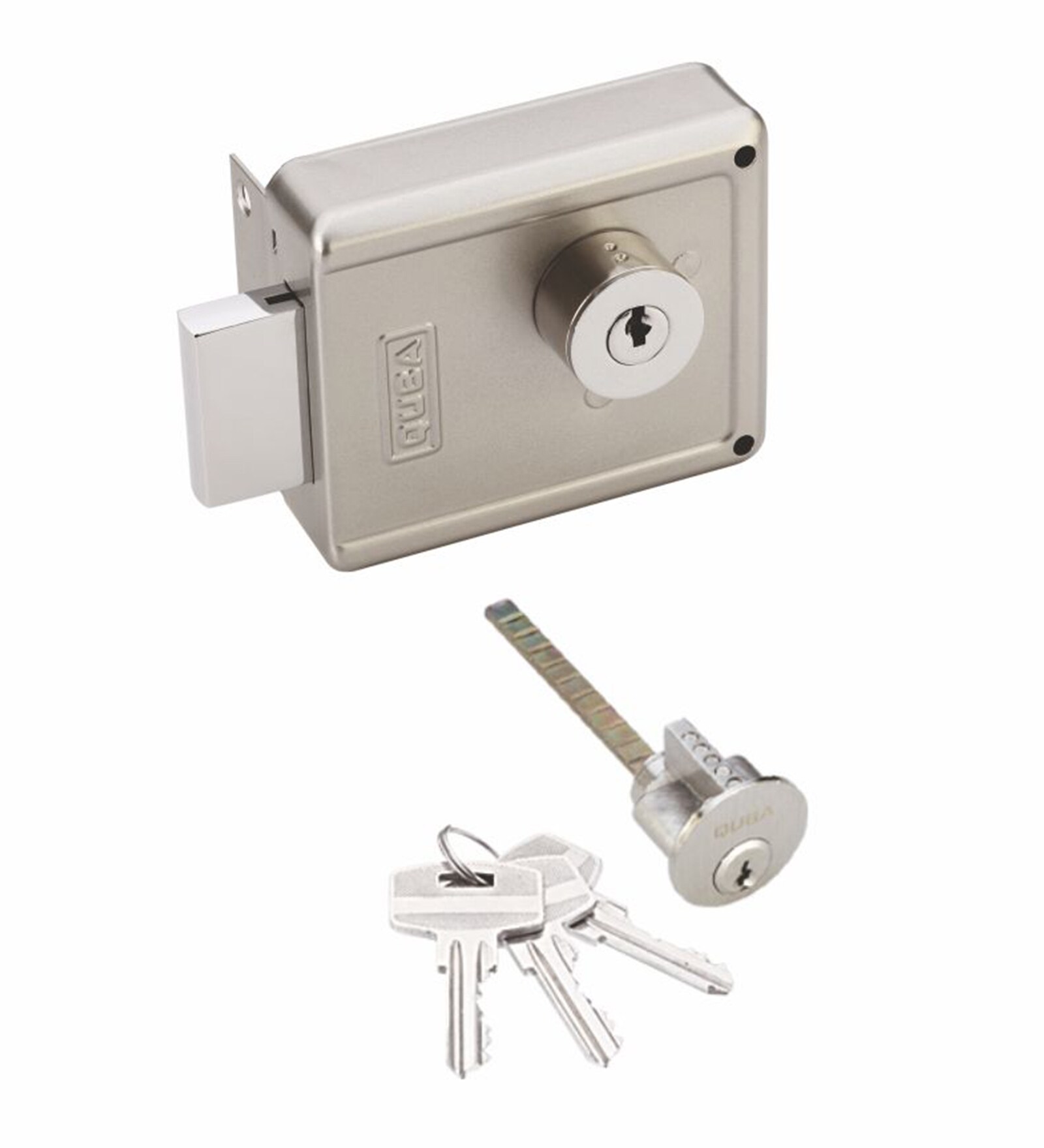 Buy Quba Stainless Steel Deadlock Online - Latches - Door Hardware ...