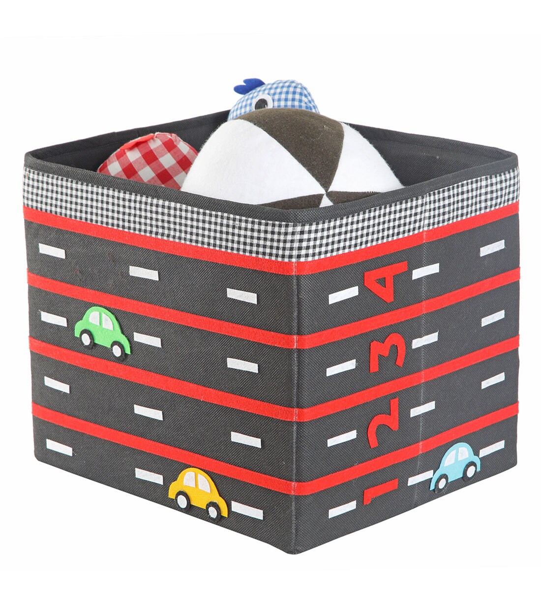 Buy Racing Track Storage Basket by My Gift Booth Online - Kids Storage ...
