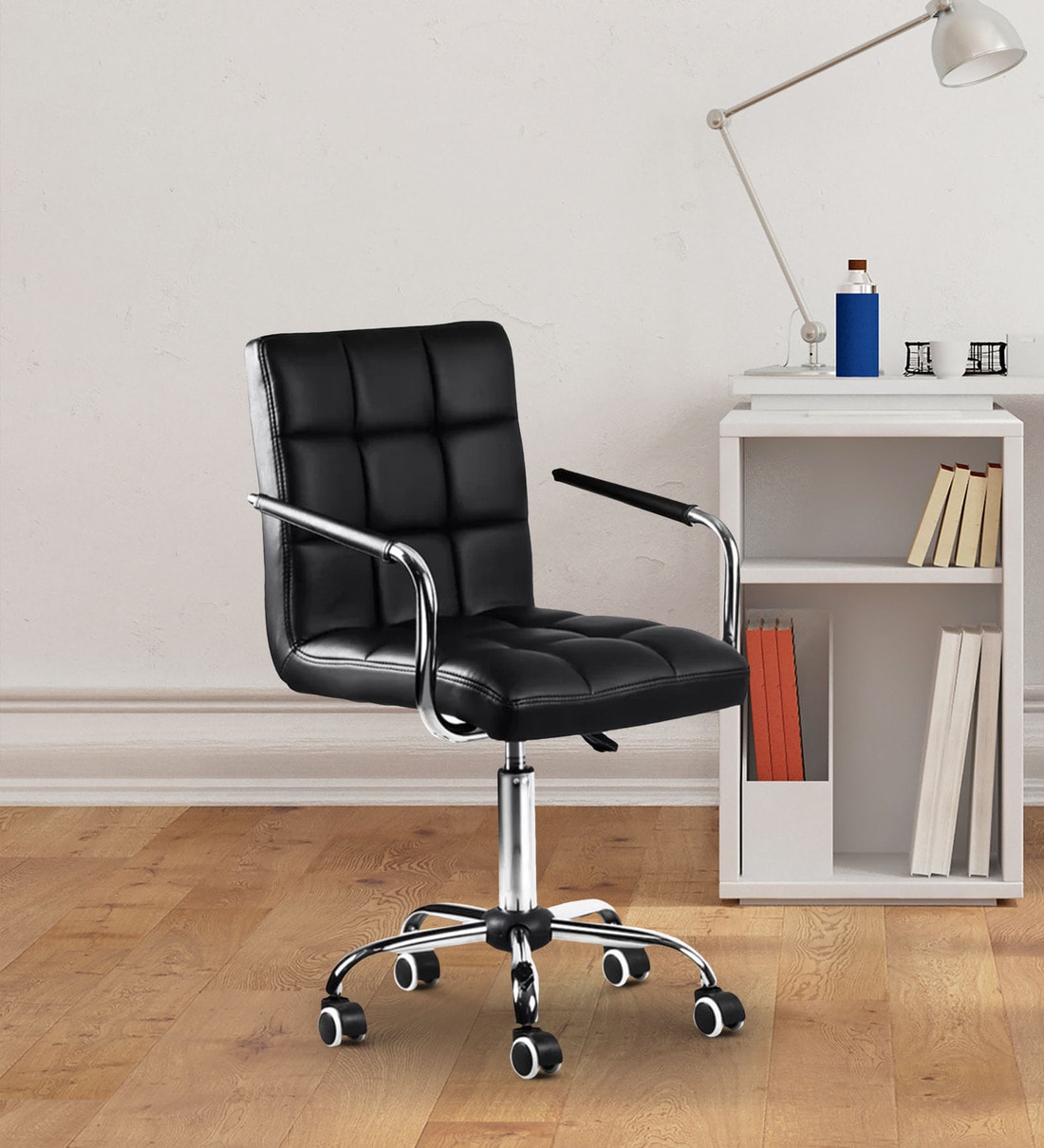 Buy Rawtenstall Low Back Executive Chair In Black Colour at 55% OFF by ...