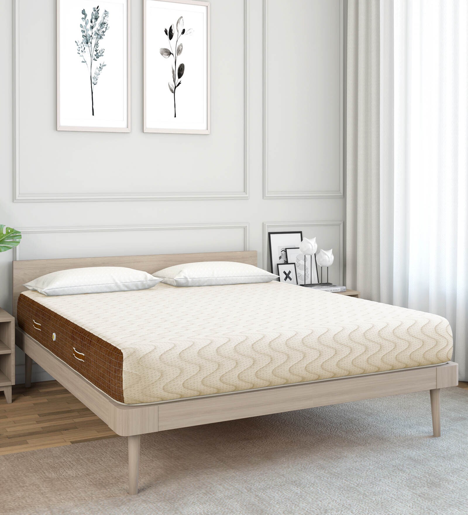 Buy Radiance Luxurious Pocket Spring 8 Inch Queen Size Mattress by ...