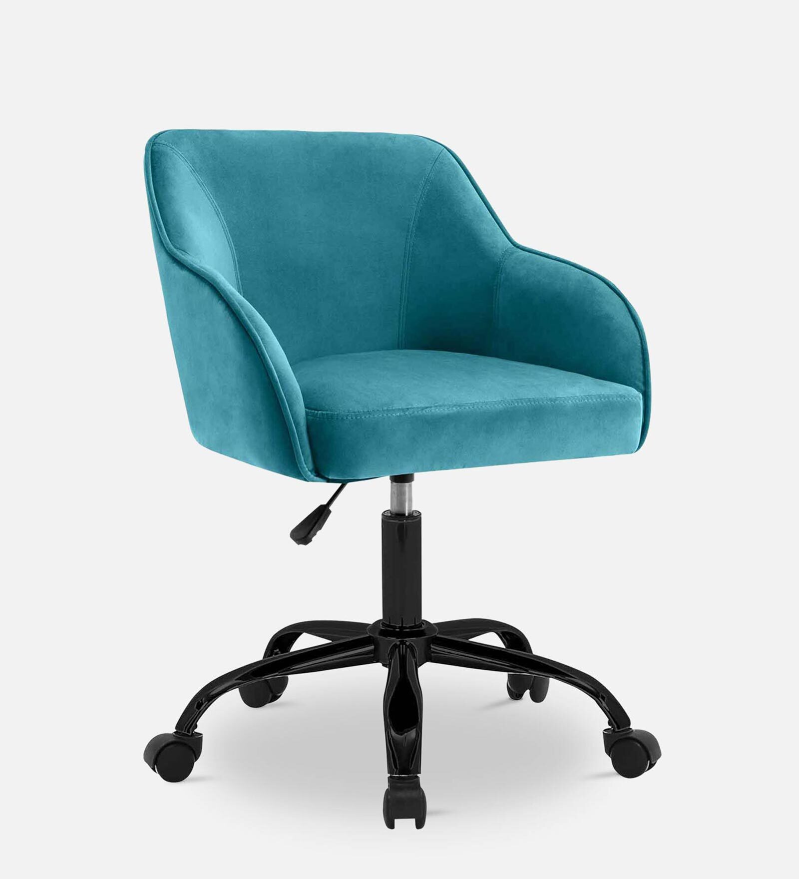 Buy Raina Guest Chair In Sky Blue Colour Workspace at 50% OFF by ...