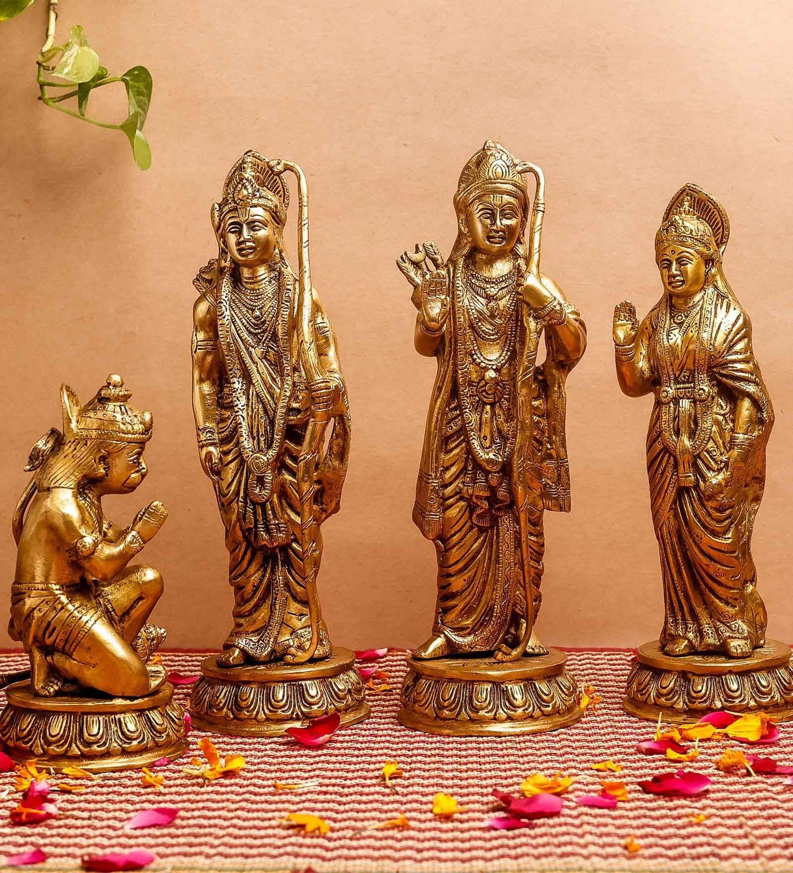 Buy Ram Darbar Brass Religious Idol by The Advitya at 37% OFF by The ...