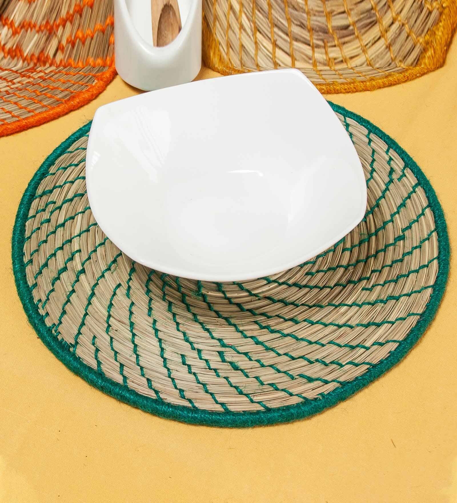 Buy Jue Sabai Grass Dish Coaster by Rista Online - Coasters and Trivets ...