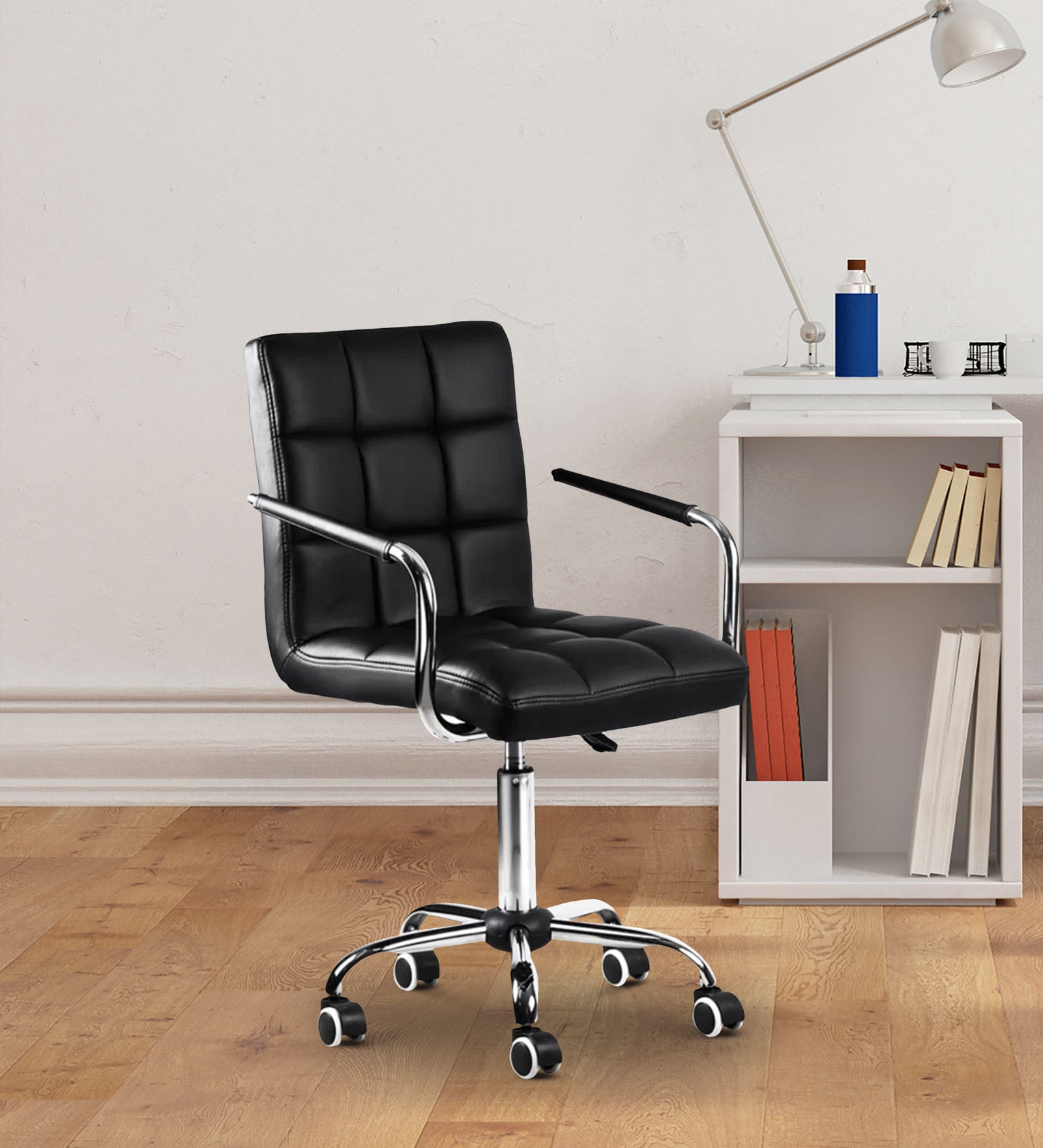 Buy Rawtenstall Low Back Executive Chair In Black Colour at 57% OFF by ...