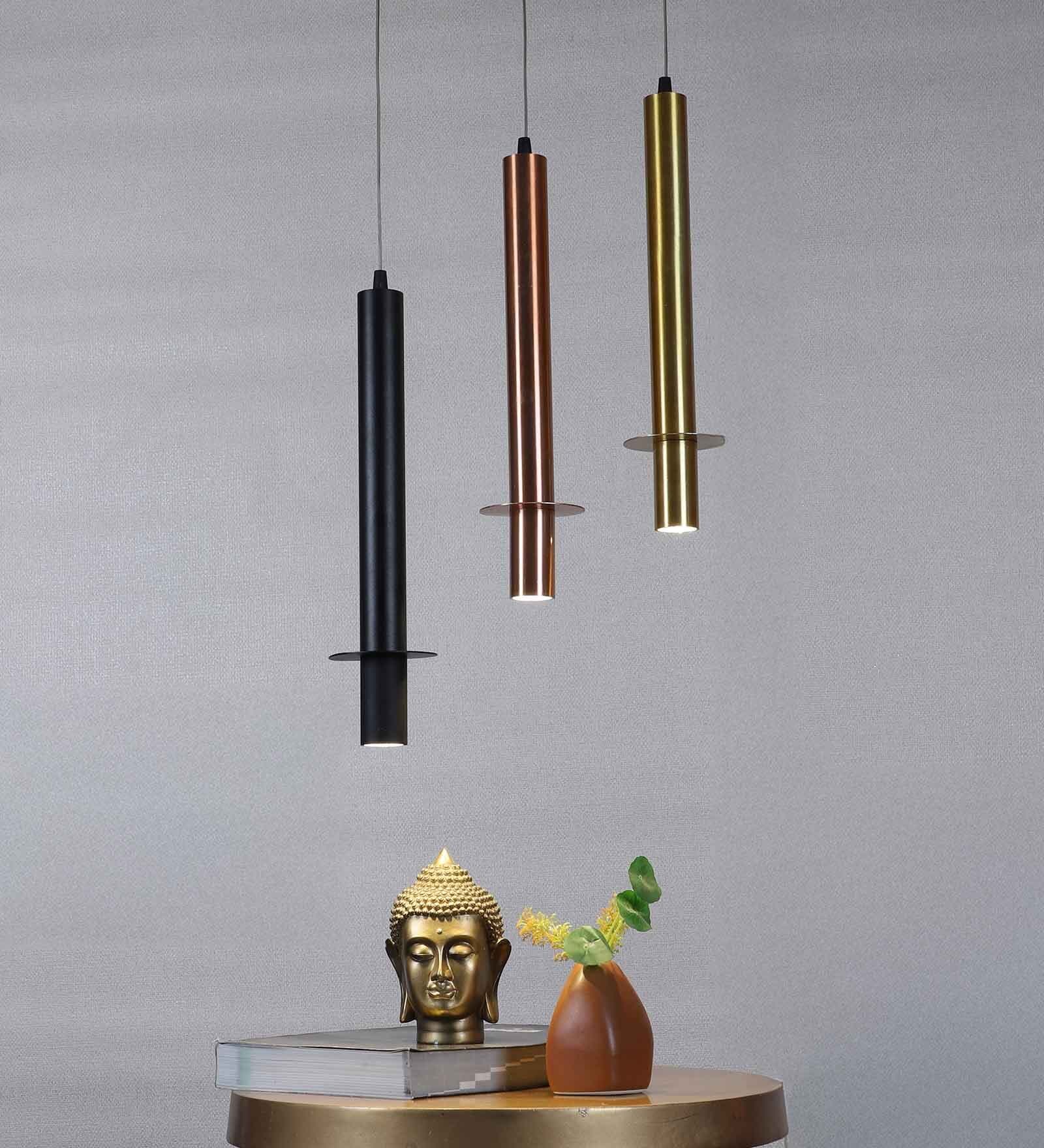 Buy Raylix Multicolor Iron Hanging Light | Inbuilt LED | without Bulb ...