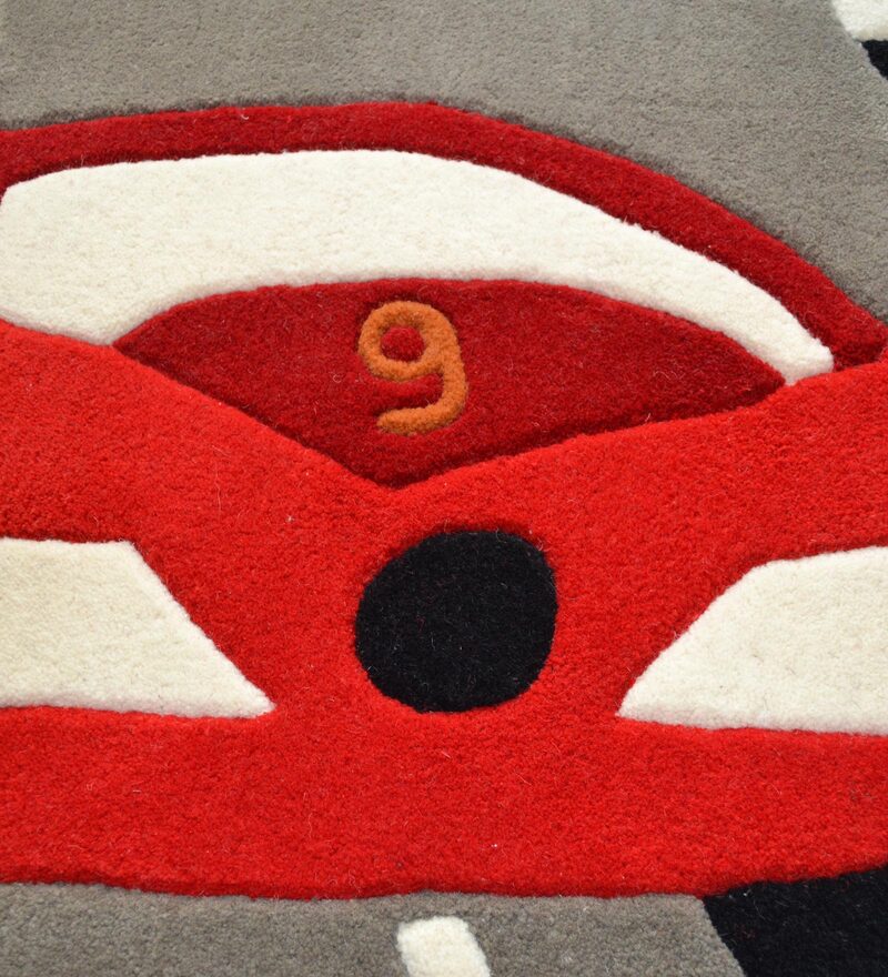 Buy Race Cars 4 X 6 Feet Carpet By Littlelooms Online - Character Kids ...