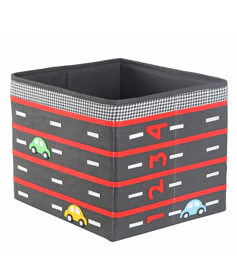 Buy Racing Track Storage Basket by My Gift Booth Online - Kids Storage ...