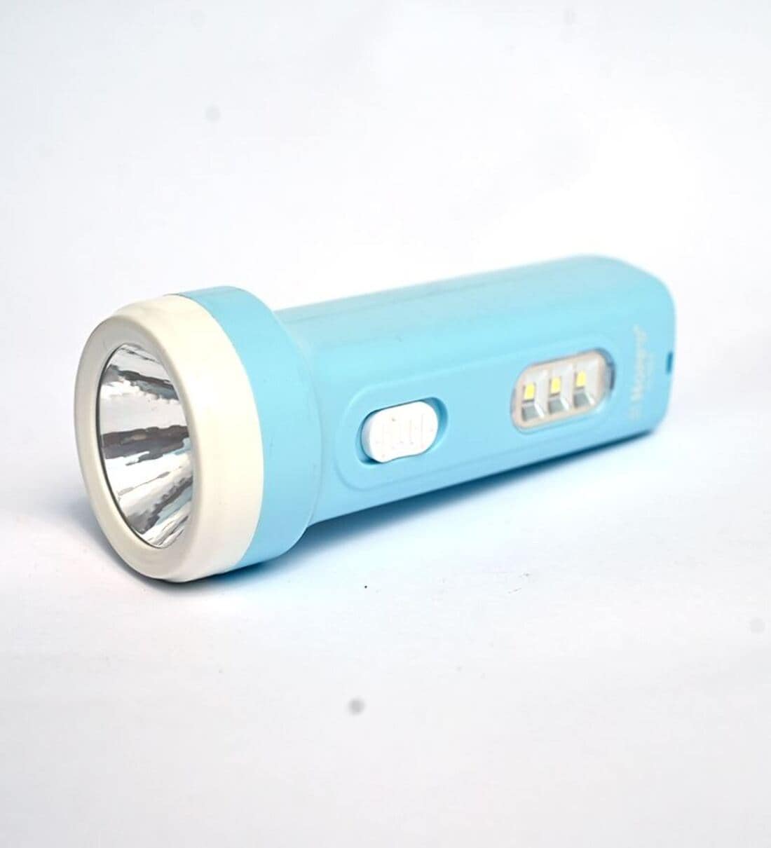 Buy Rechargeable ABS Plastic Mini Emergency Torch Light (Assorted) at ...