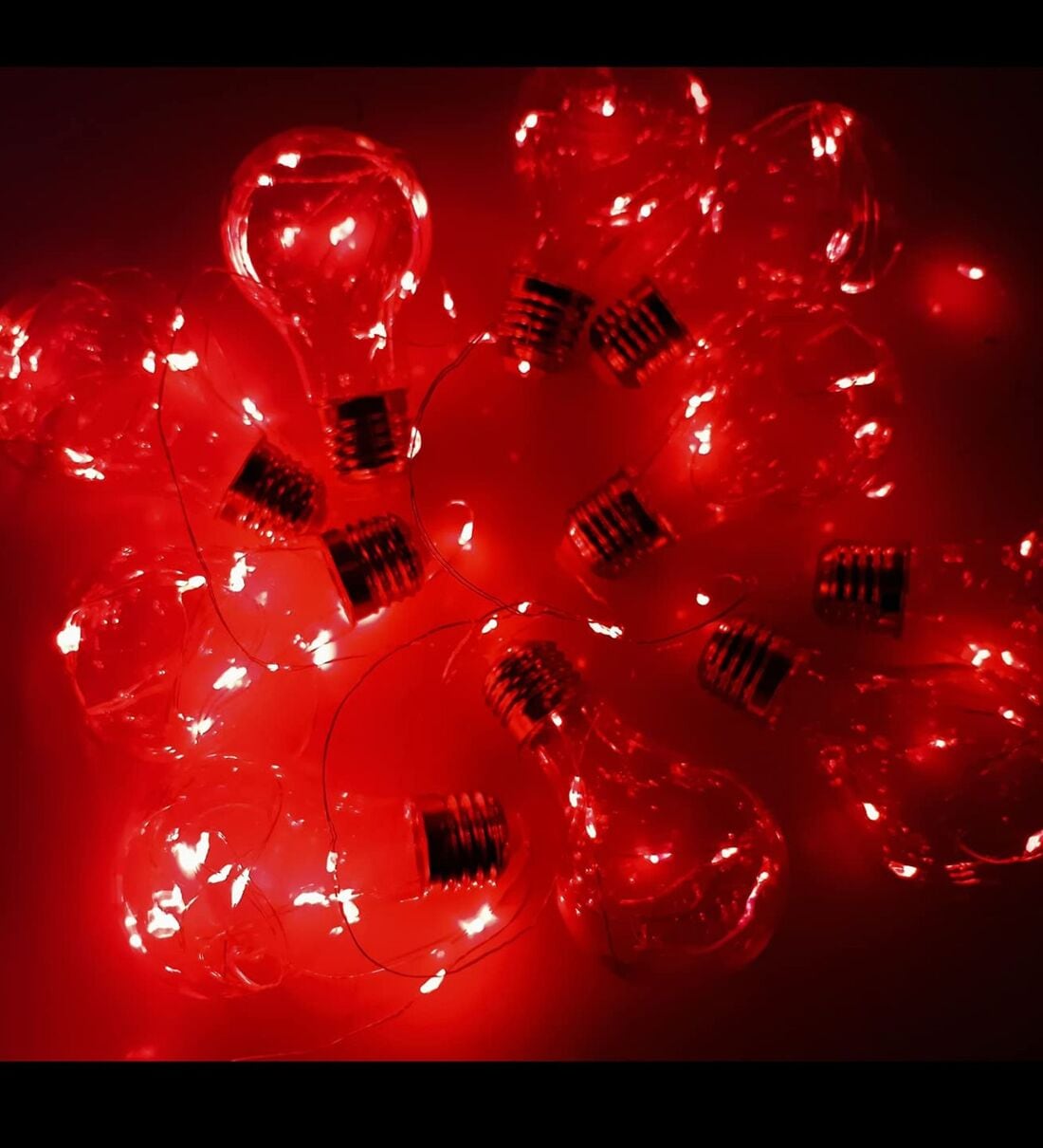 Buy Red 3.5 Meter LED Festive String Light By Mansaa Online - String ...