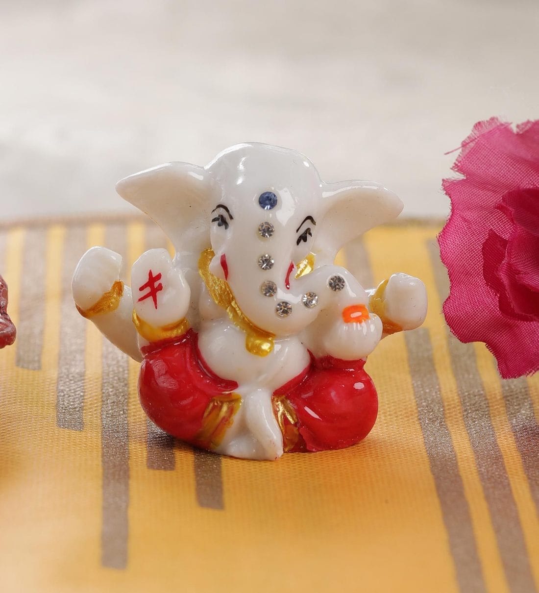 Buy Red Marble Ganje Ganesh Idol by Gallery99 at 89% OFF by Gallery99 ...