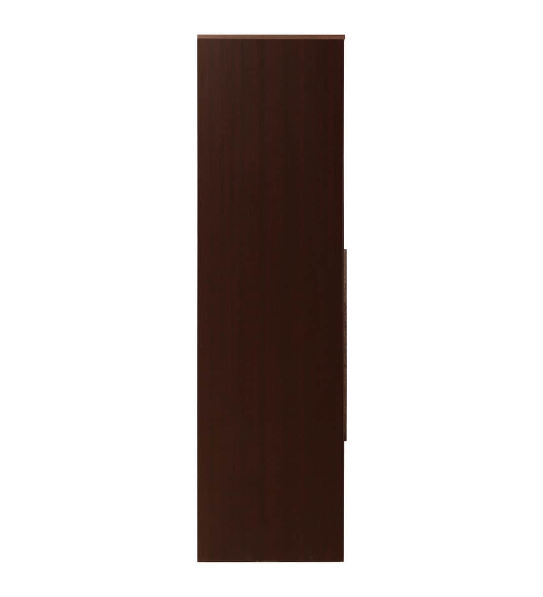 Buy Regal Grand 1 Door Wardrobe in Walnut Marble Finish with Mirror by ...