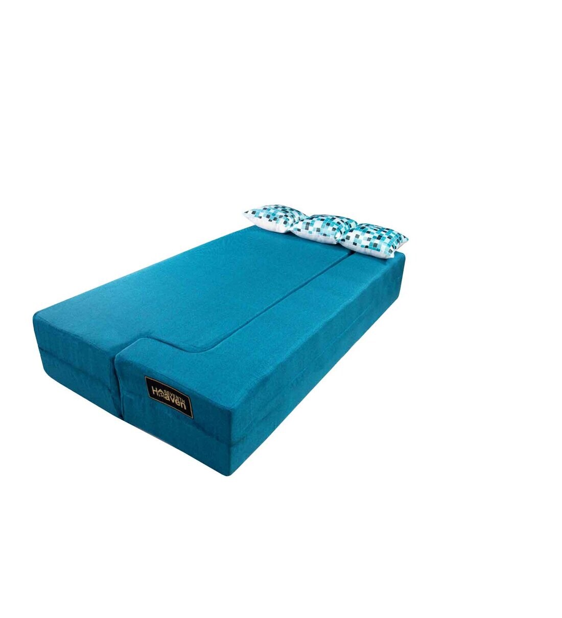 Buy Rest Mantra 14 Inch Foam (78x36) In Sky Blue Colour Single Bed ...