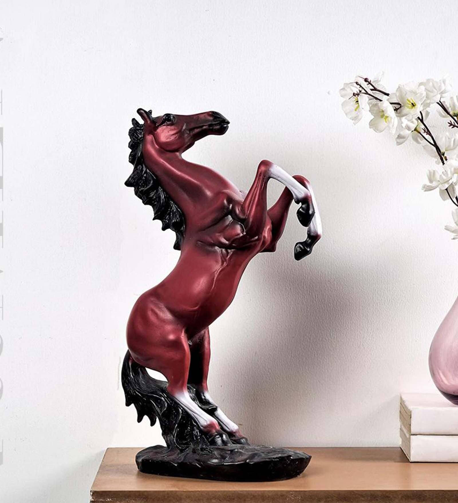 Buy Rearing Horse of the Wild Resin Animal Figurine at 20% OFF by The ...