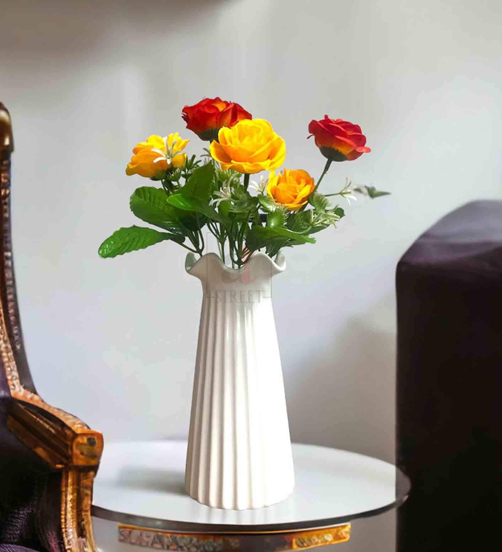 Buy Red & Yellow Polyester Artificial Flower by Art Street at 69% OFF ...