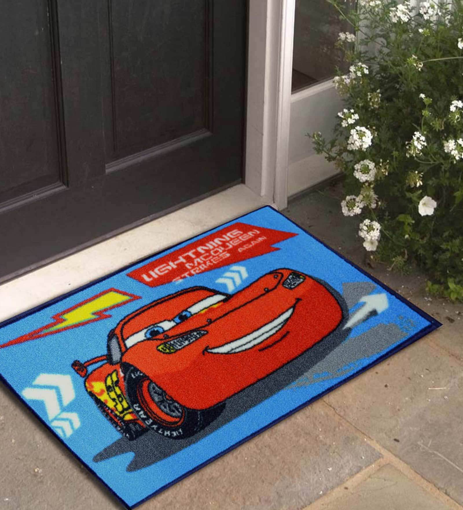 Buy Red Disney Cars Small Doormat 16 x 24 Inch by Athom Trendz at 41% ...