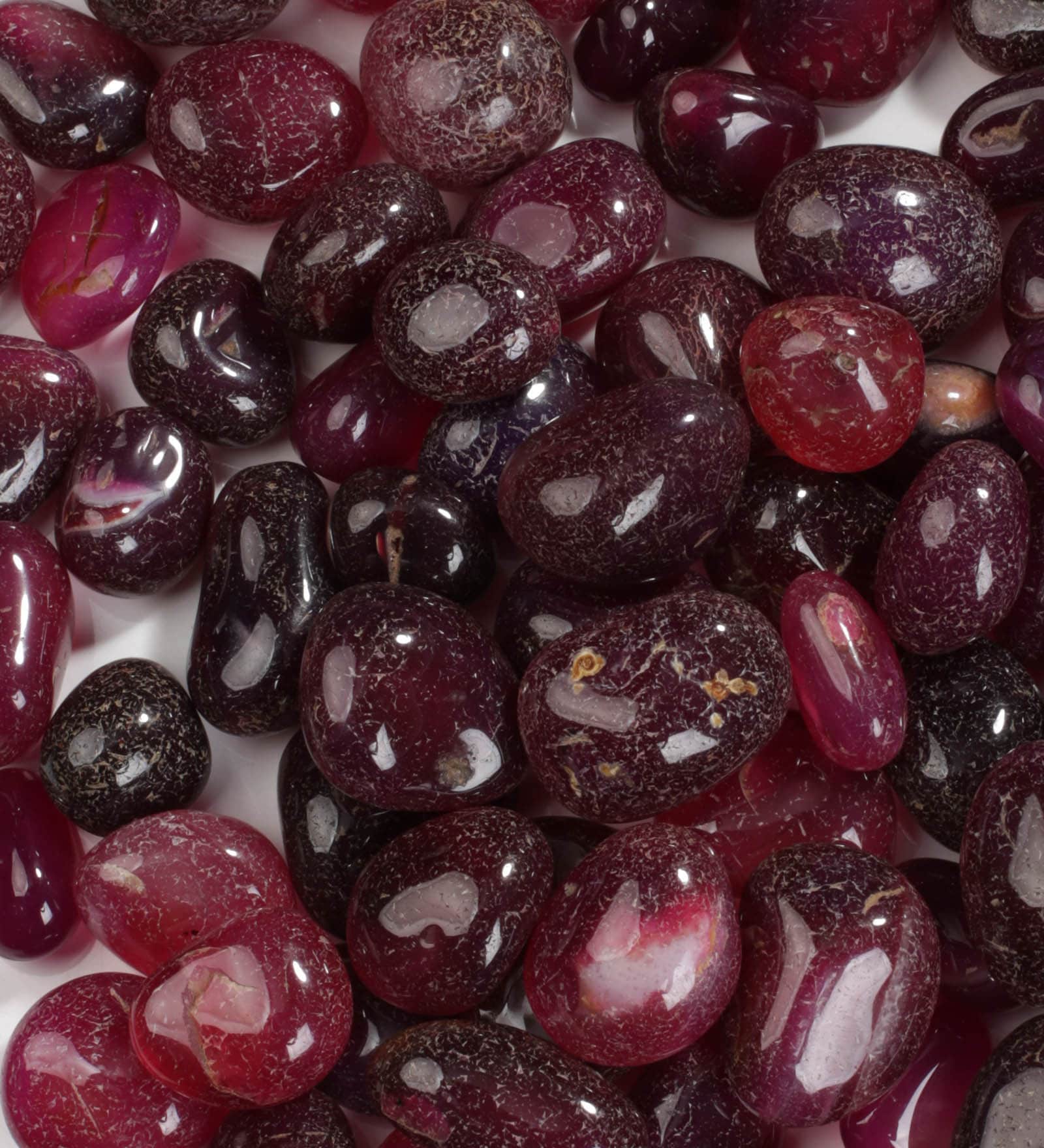 Buy Red 2 Kgs Decorative Onyx Pebbles by Stone & Beyond at 35% OFF by ...