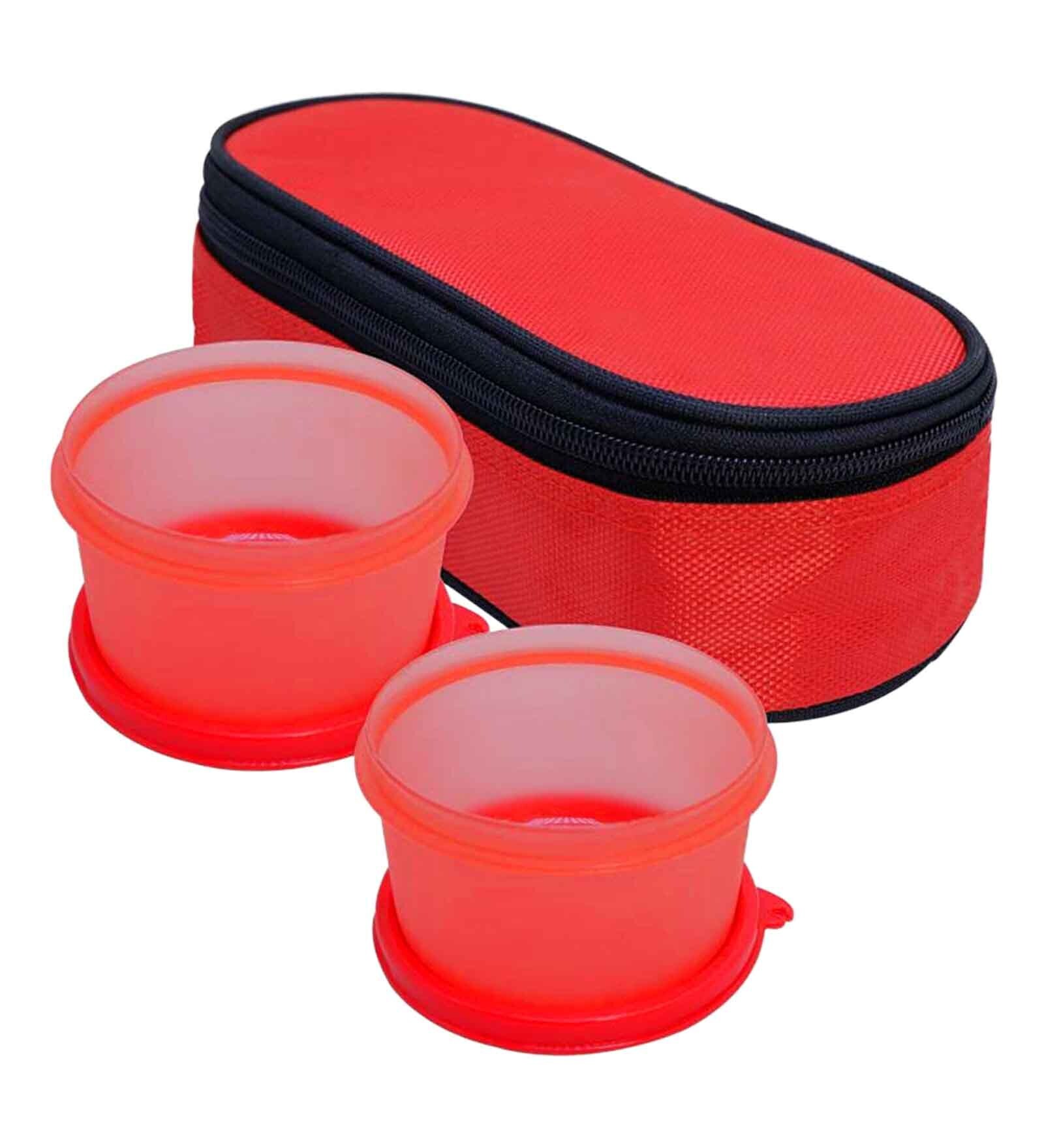 Buy Red Plastic Lunch Box at 50% OFF by Kuber Industries | Pepperfry