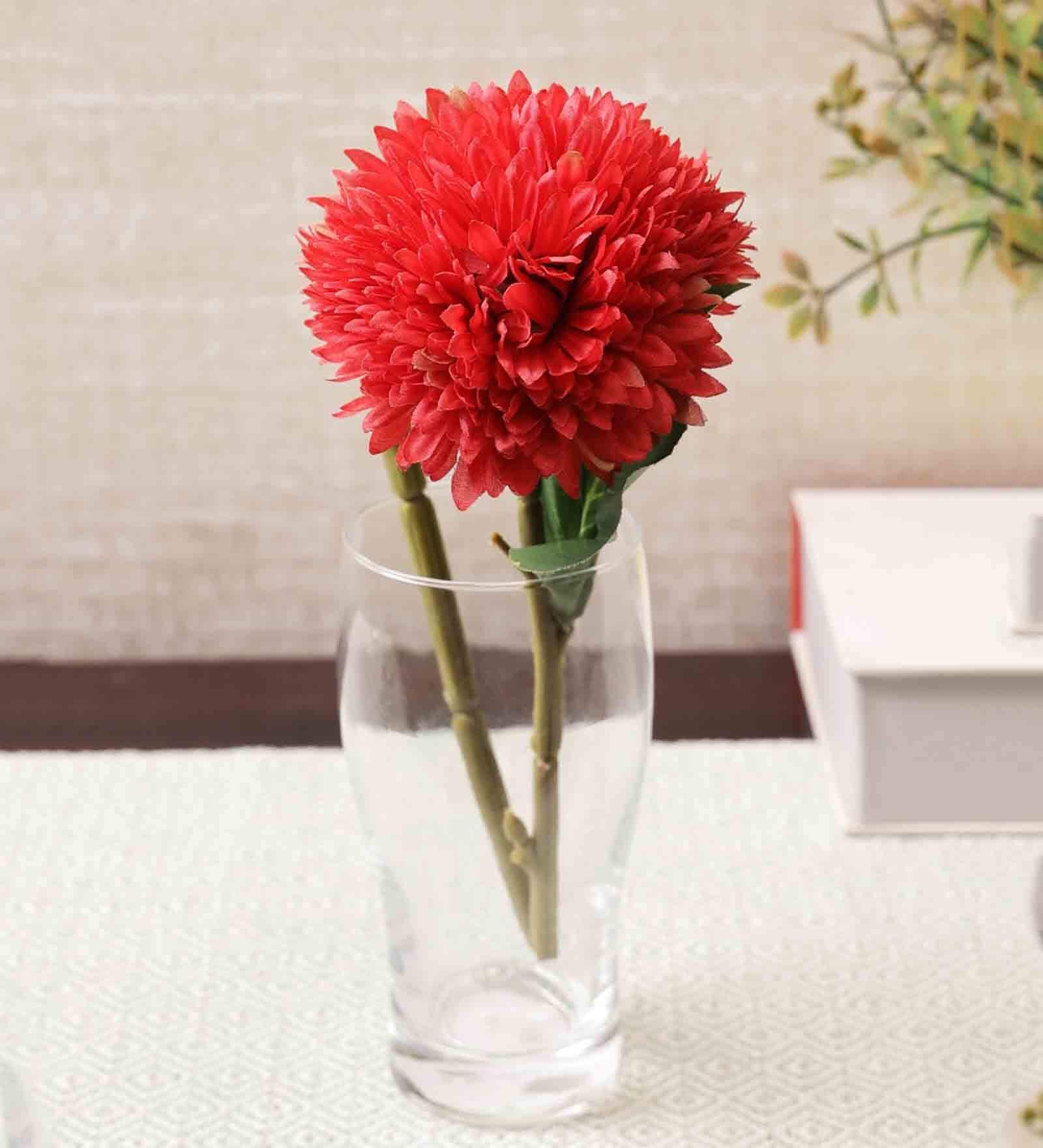 Buy Red Polyester Elora Single Daisy Artificial Flowers at 1% OFF by ...