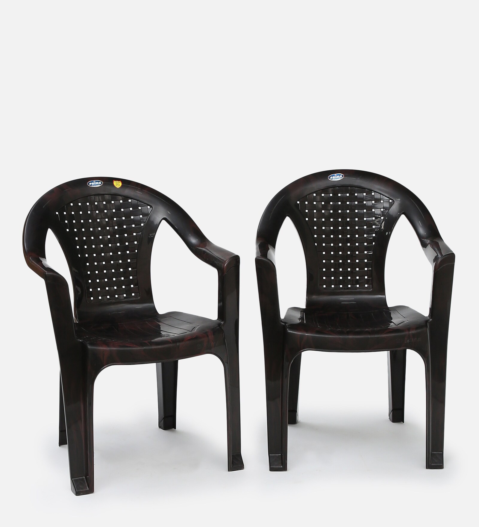 Buy Regular Plastic Chairs in Cherry Finish (Set Of 2) at 45% OFF by ...
