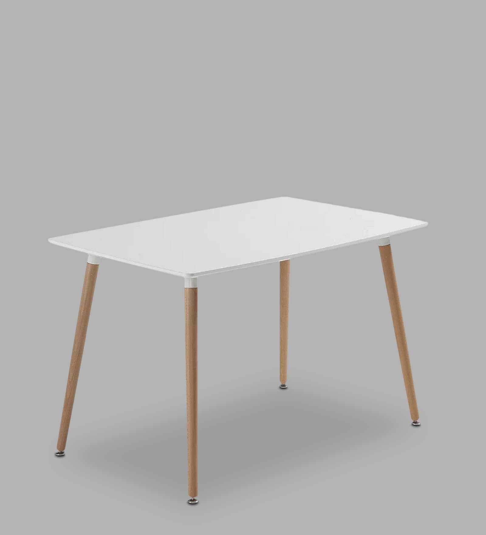 Buy Retro 4 Seater Dining Table in White Colour at 31% OFF by Finch Fox ...