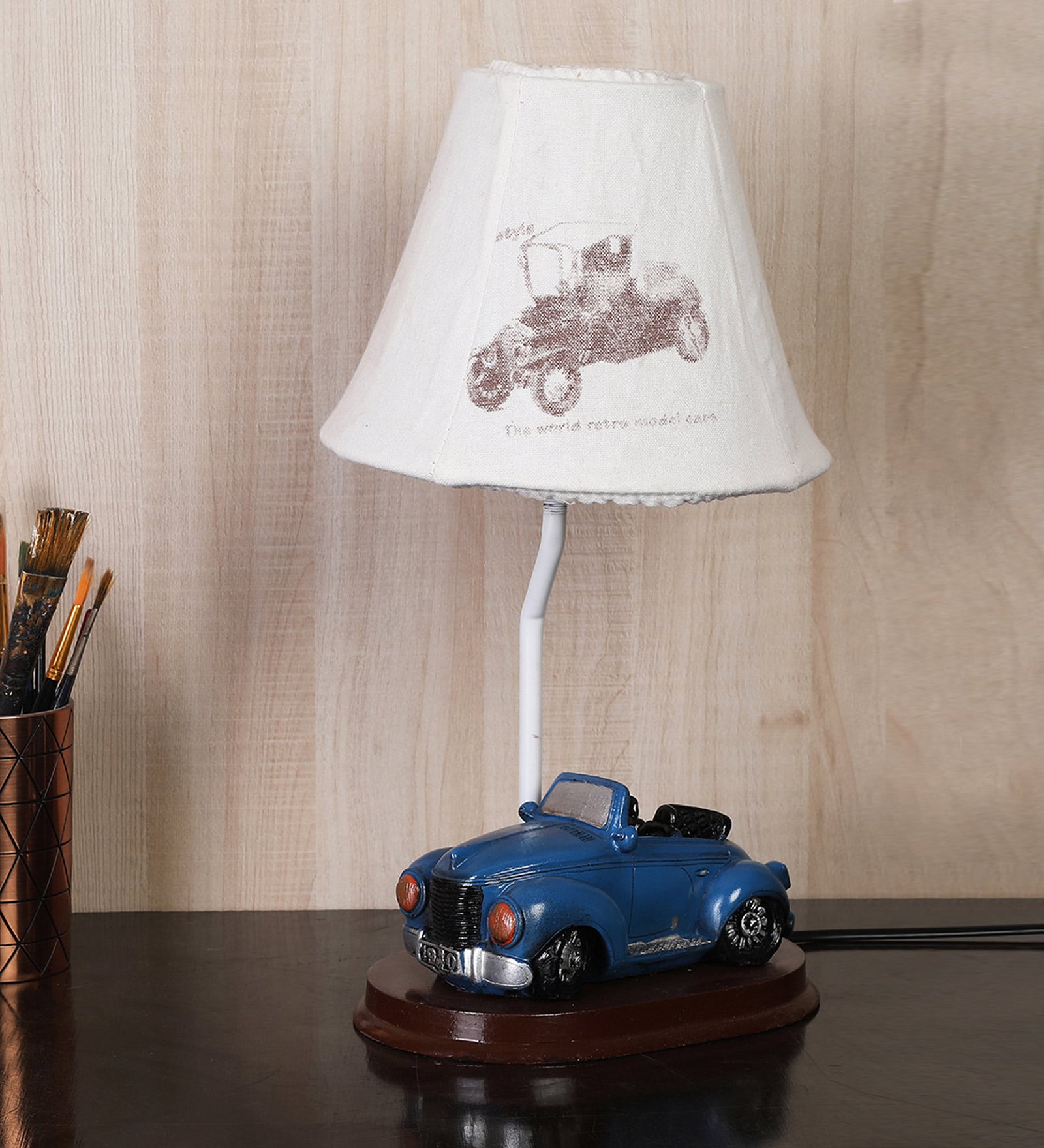Buy Retro Car Table Lamp by Lime Light at 44% OFF by Lime Light | Pepperfry