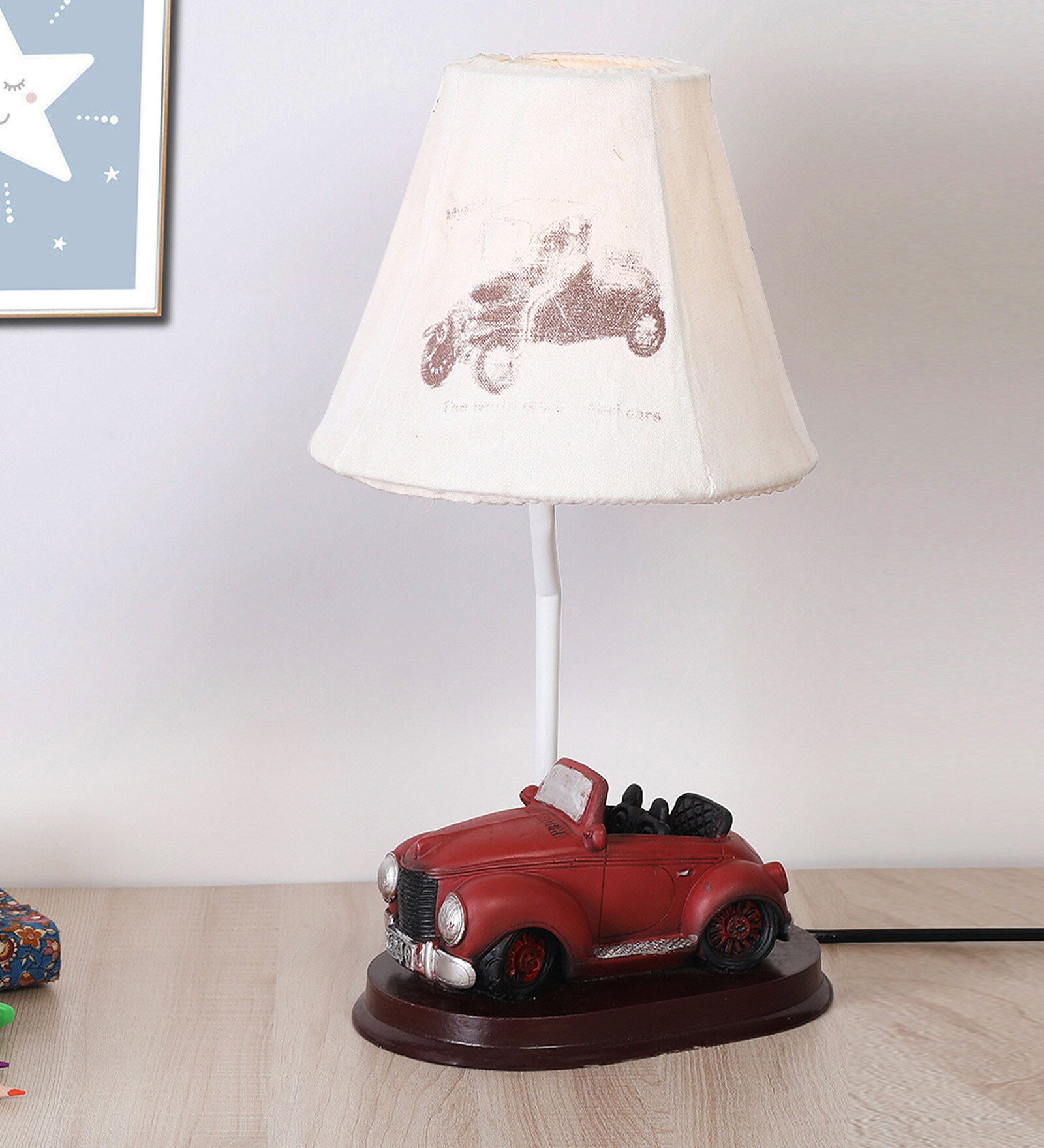 Buy Retro Car Table Lamp by Lime Light at 21% OFF by Lime Light | Pepperfry